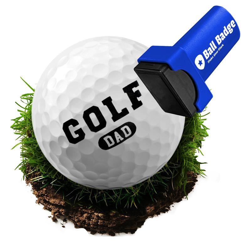 Ball Badge Golf Ball Stamp - Self-Inking Marker for Identifying Balls ...