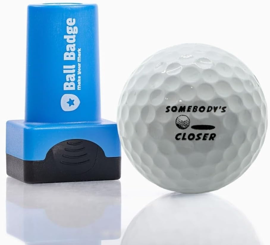 Ball Badge - Golf Ball Stamp, Self-Inking Golf Ball Stamper, Golf Ball ...