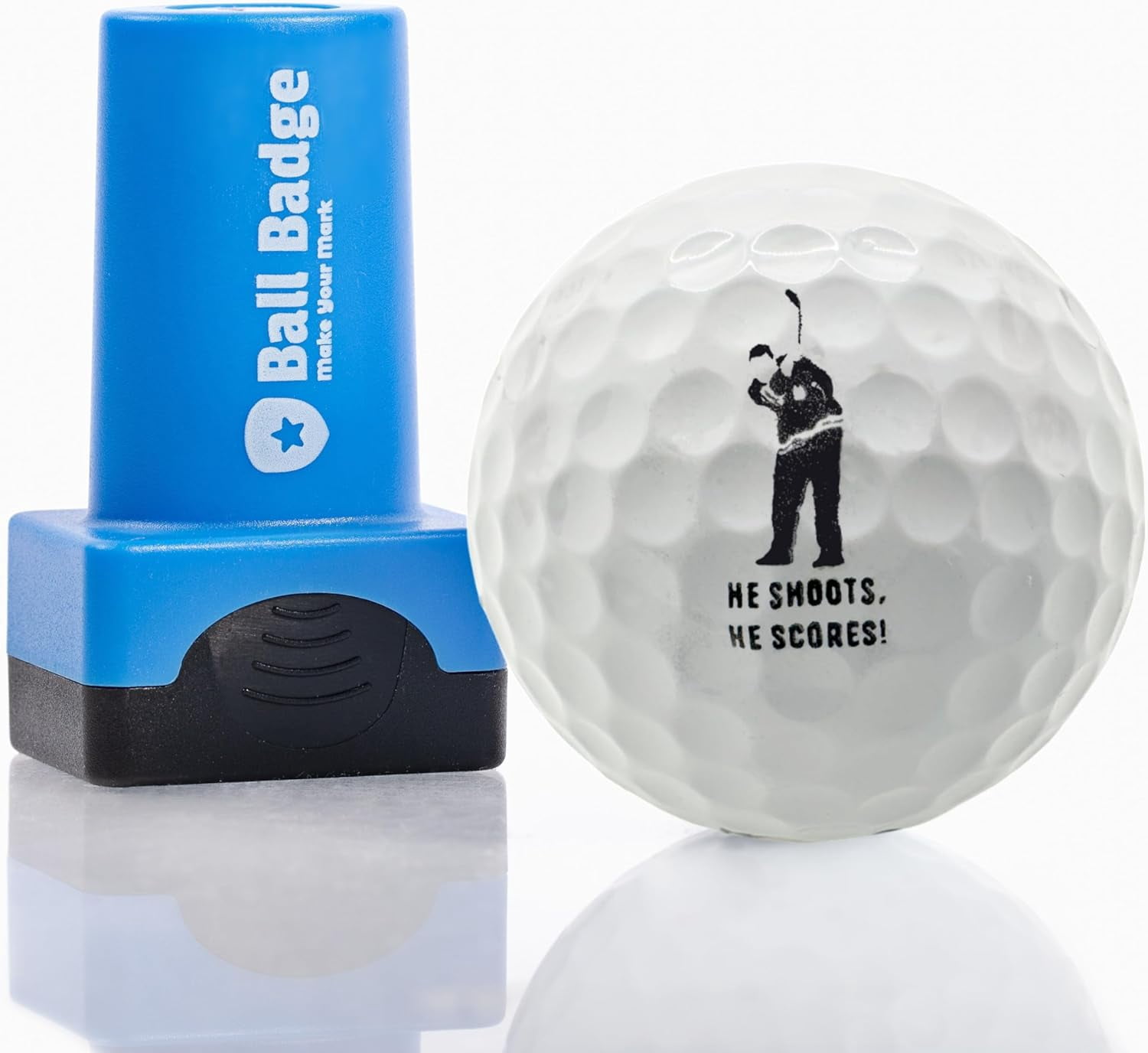 Ball Badge - Golf Ball Stamp, Self-Inking Golf Ball Stamper, Golf Ball ...