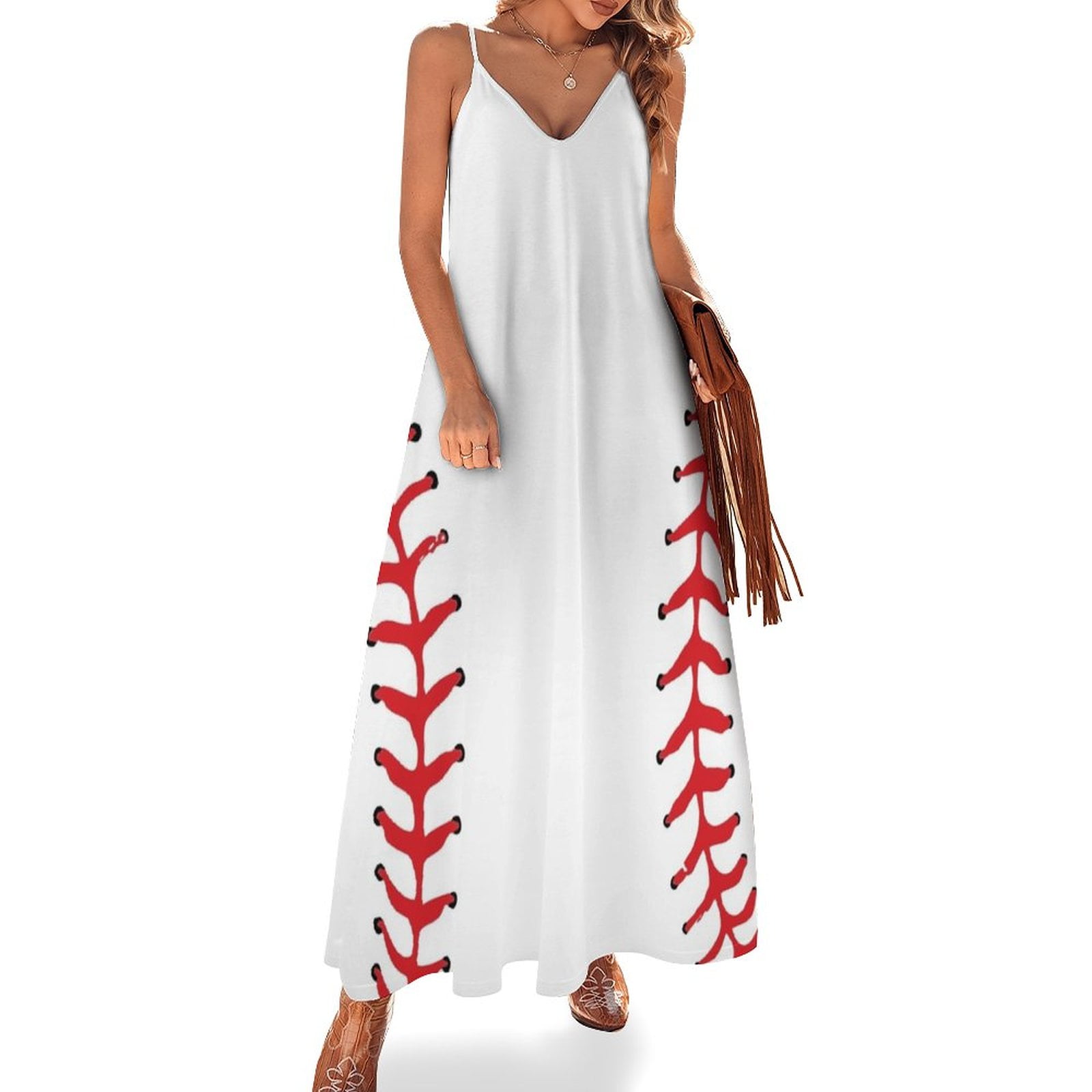 Ball Baseball Sleeveless Dress summer dresses womens 2025 luxury women ...