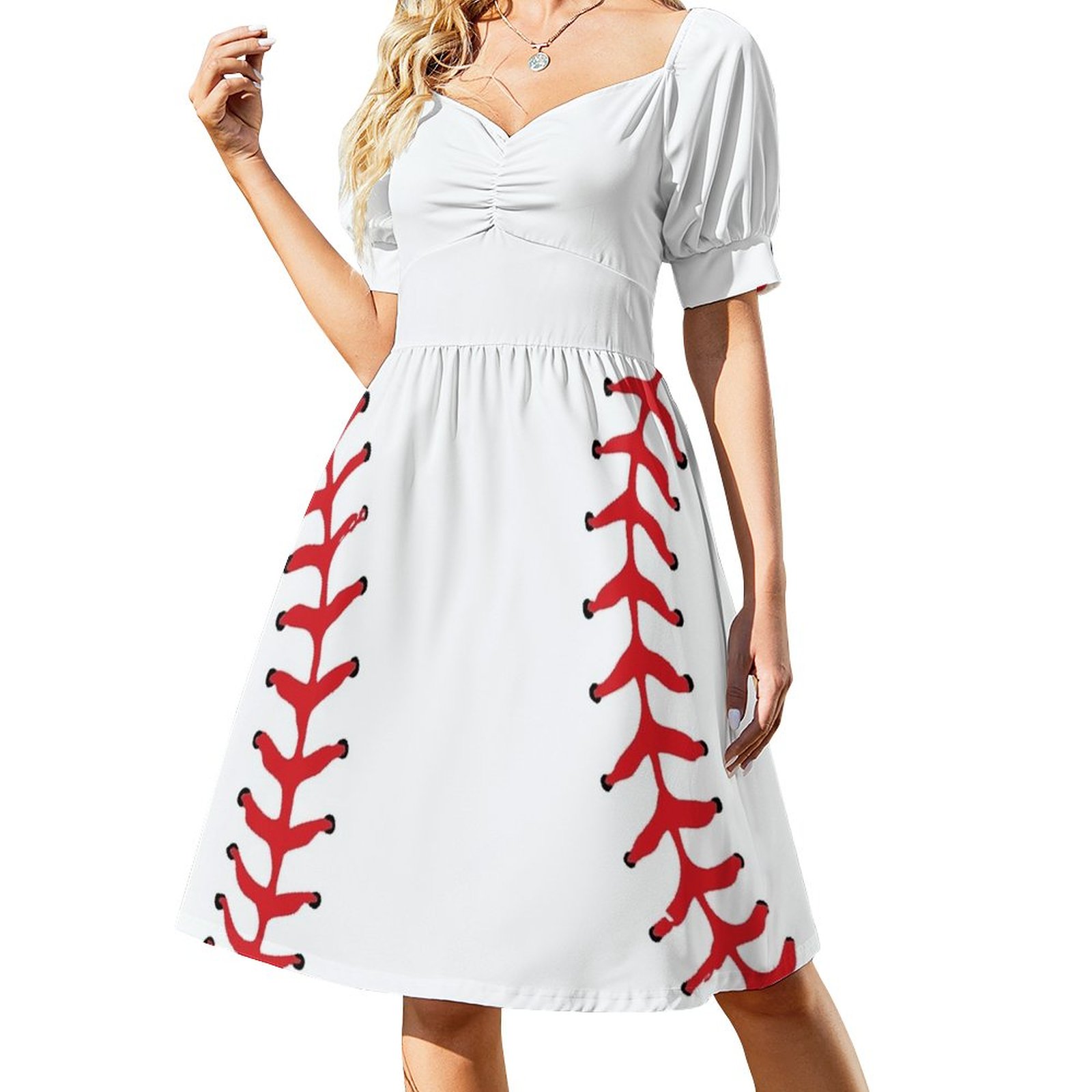 Ball Baseball Sleeveless Dress women's dresses luxury dress women ...