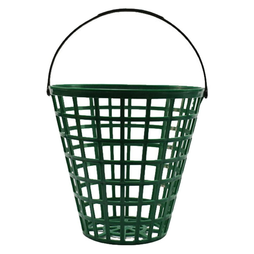 Ball Basket Plastic ball Container with Handle Ball Holder Container ...