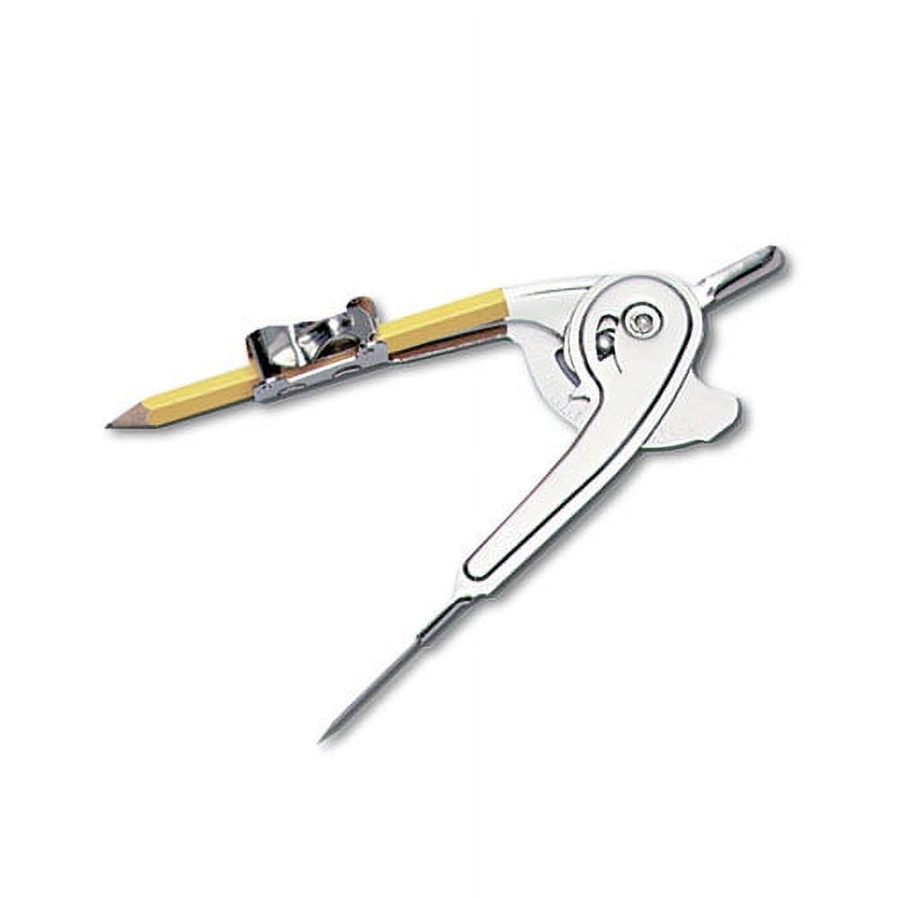 "Ball Bearing Compass With Traditional Pointed Tip, 12"" Maximum ...