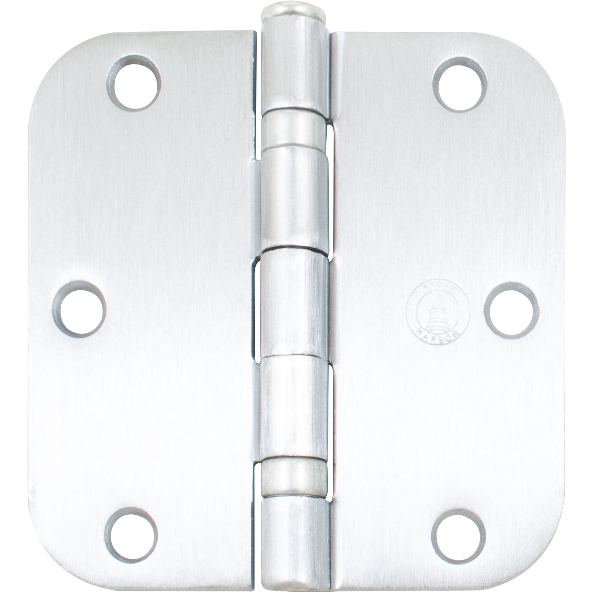 Ball Bearing Hinge, 3-1/2 Inches, 5/8" Radius Corner, Bulk Pack (100 ...