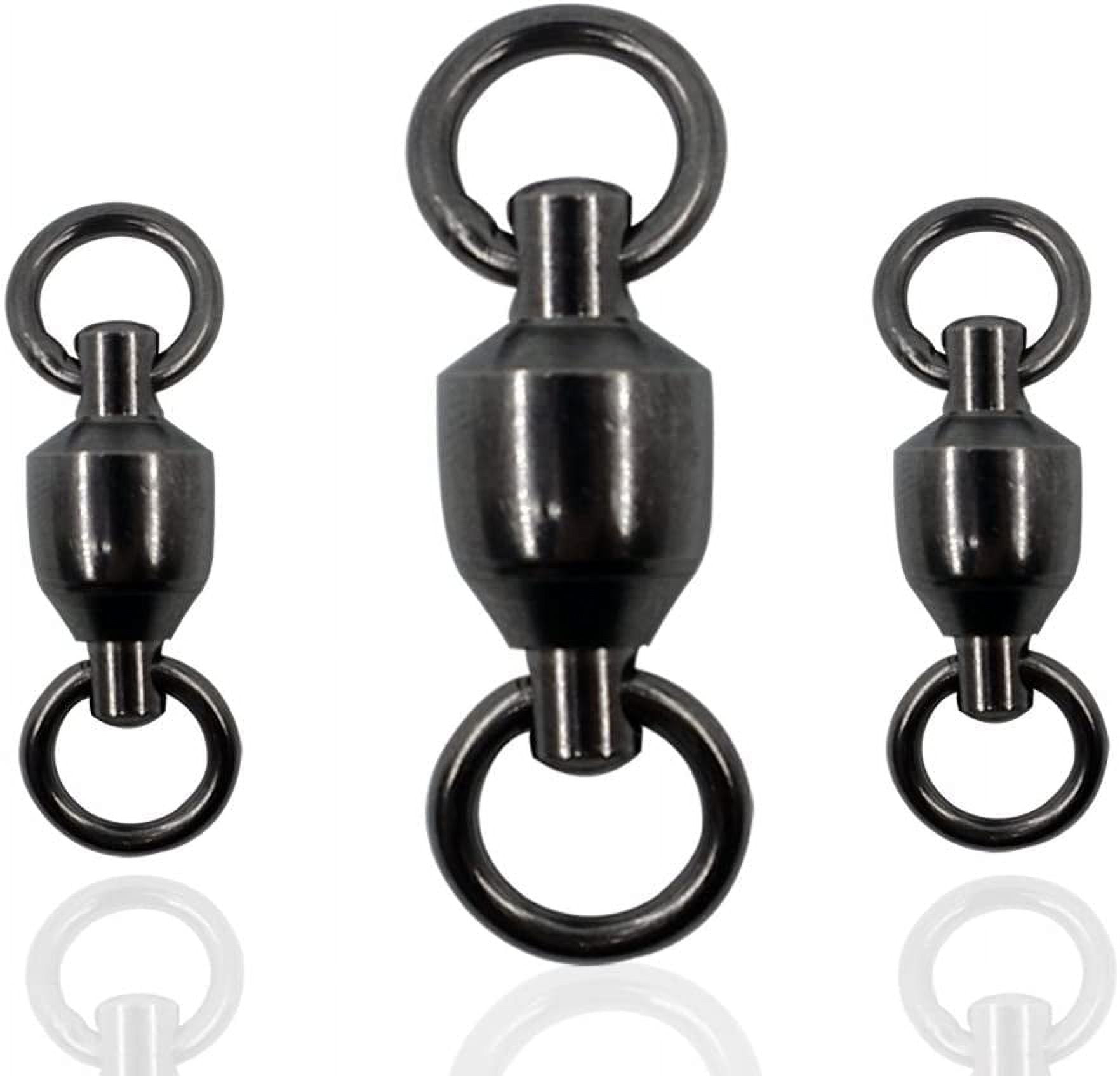 Ball Bearing Swivels Fishing Tackle,20pcs Barrel Swivels High Strength ...