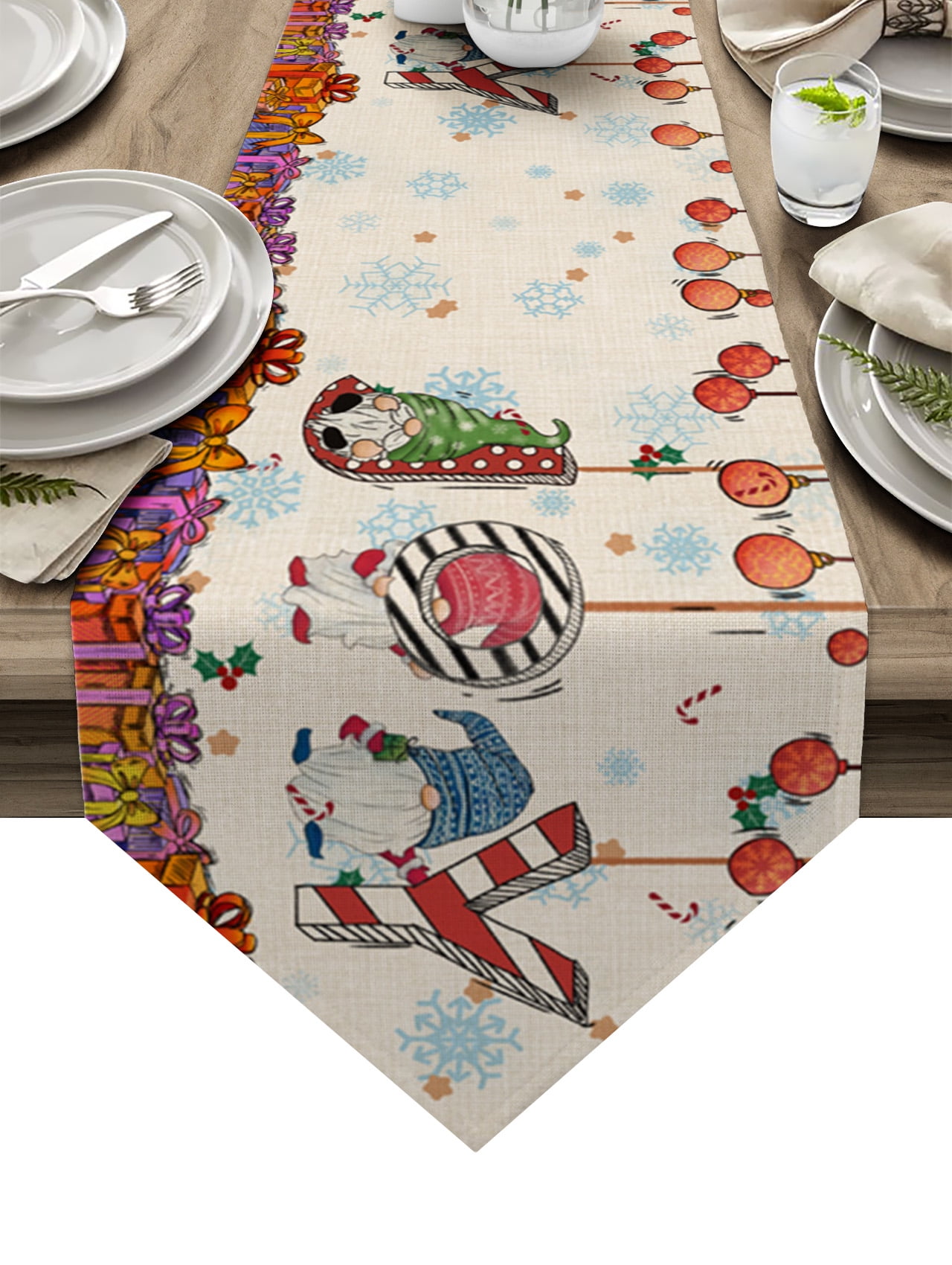 Ball Berries Pine Cs Table Runner Country Wedding ration Tablecloth ...