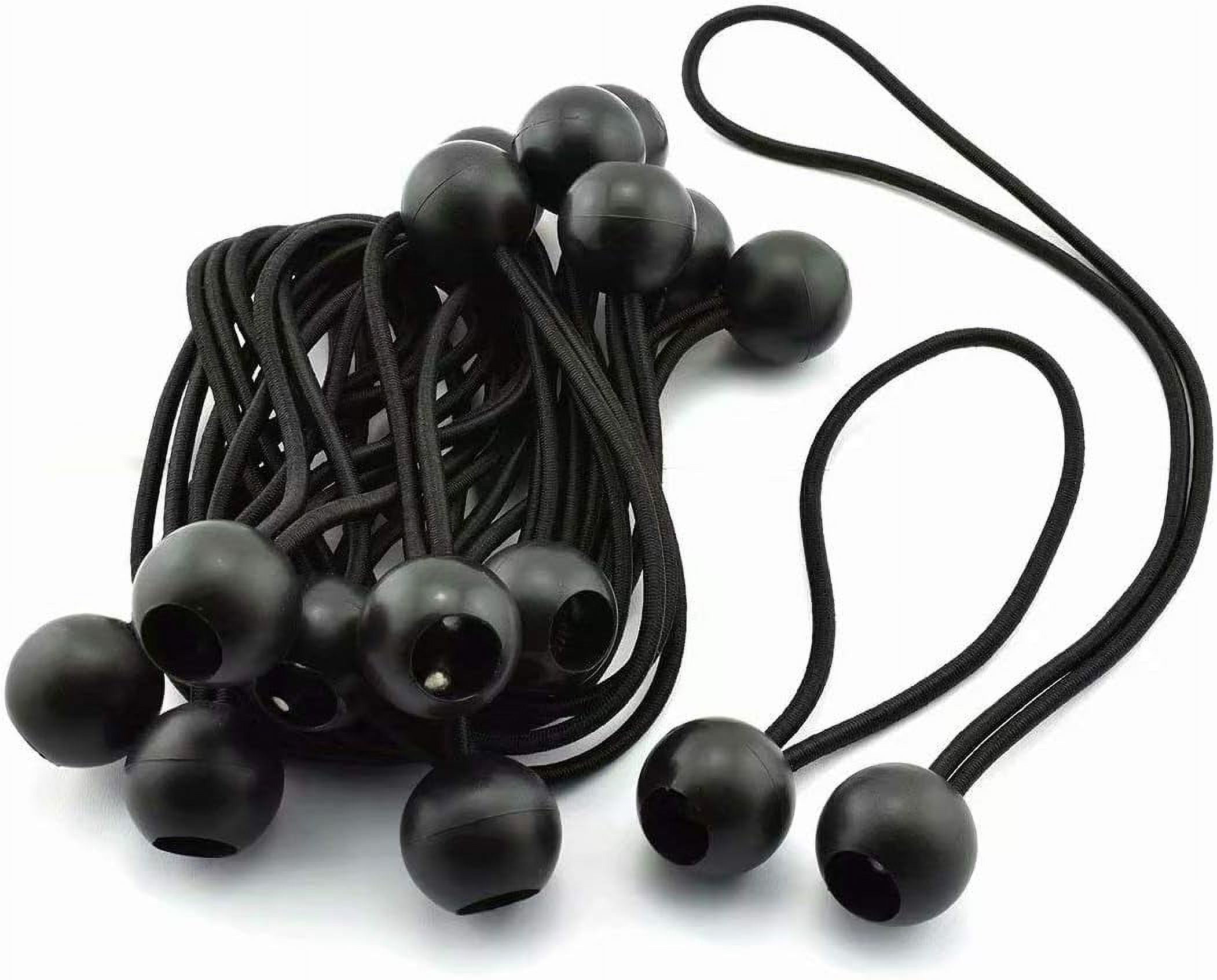 Ball Bungee Cords 6-Inch Elastic String Canopy Tarp Tie Down Straps ...