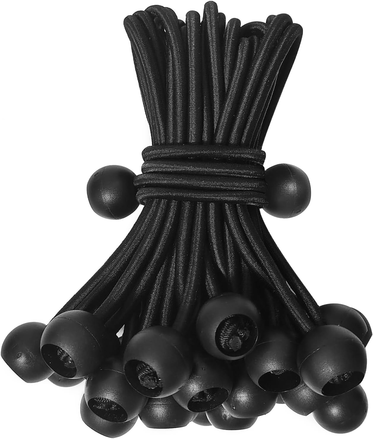 Ball Bungee Cords 6 inch Heavy-Duty & Versatile Bungee Cords with Balls ...
