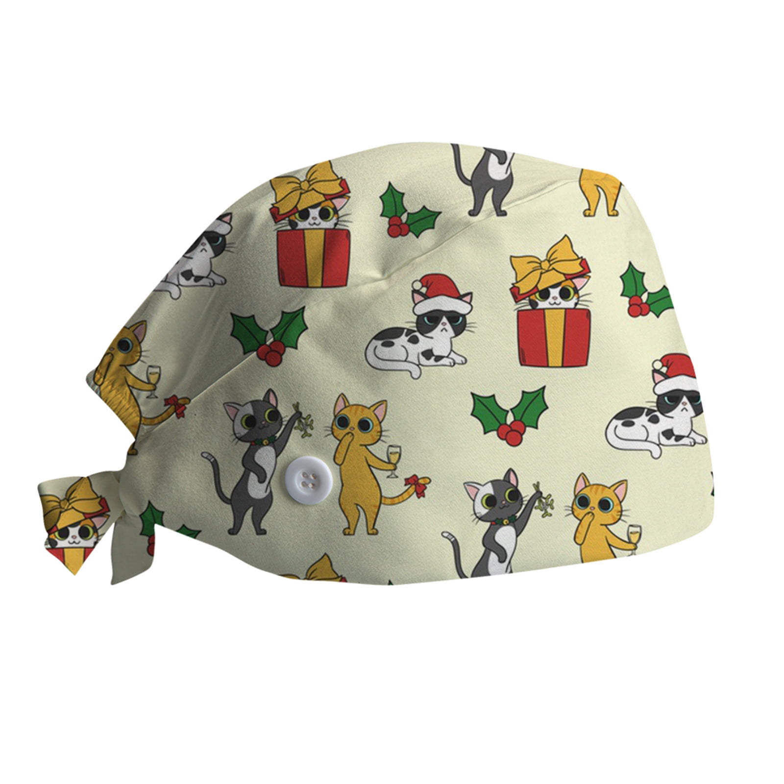 Ball Caps for Men Christmas Festive Holiday Cheer Print Baseball Cap ...
