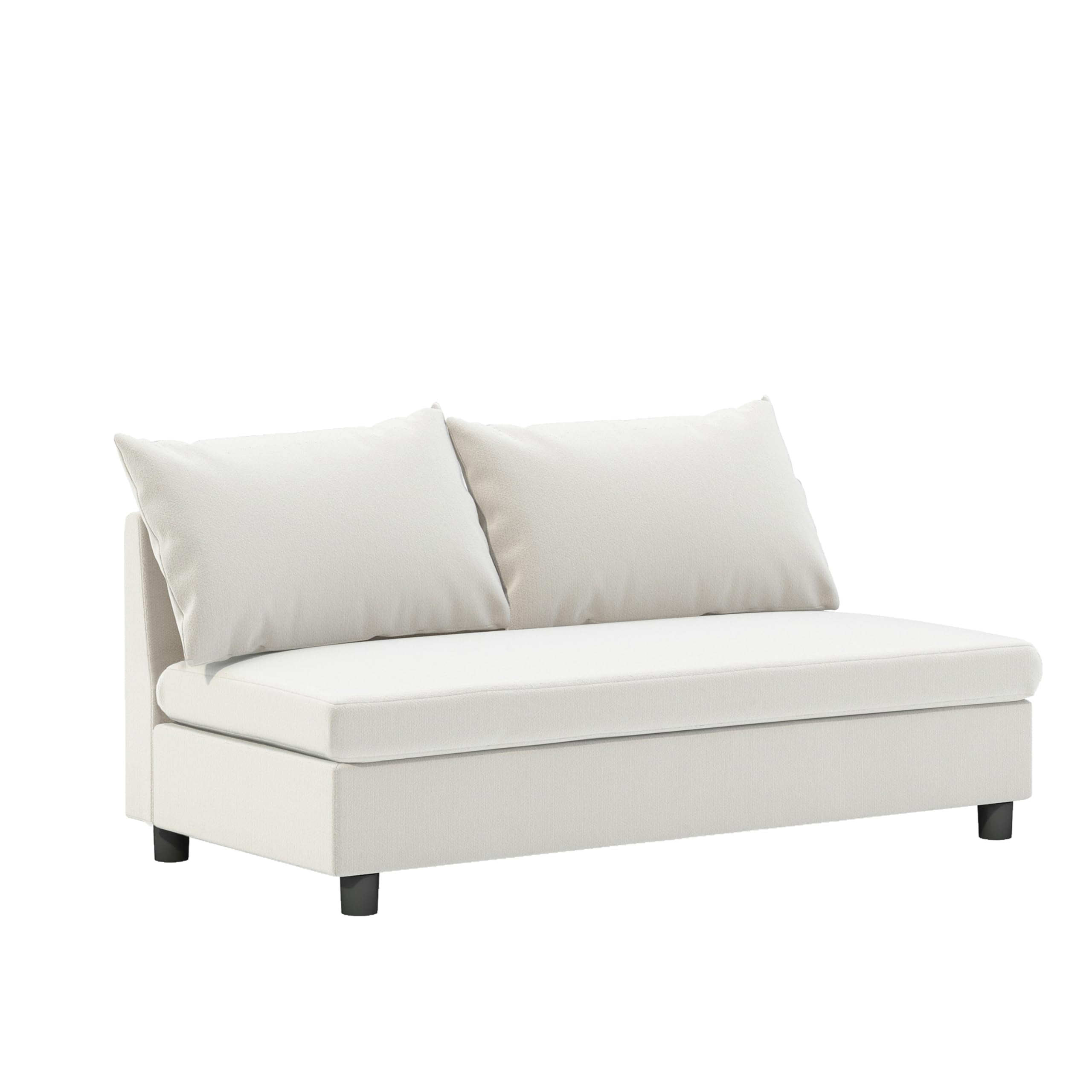Ball & Cast Loveseat Module for Modular Sectional Sofa,2-Seater Modular ...
