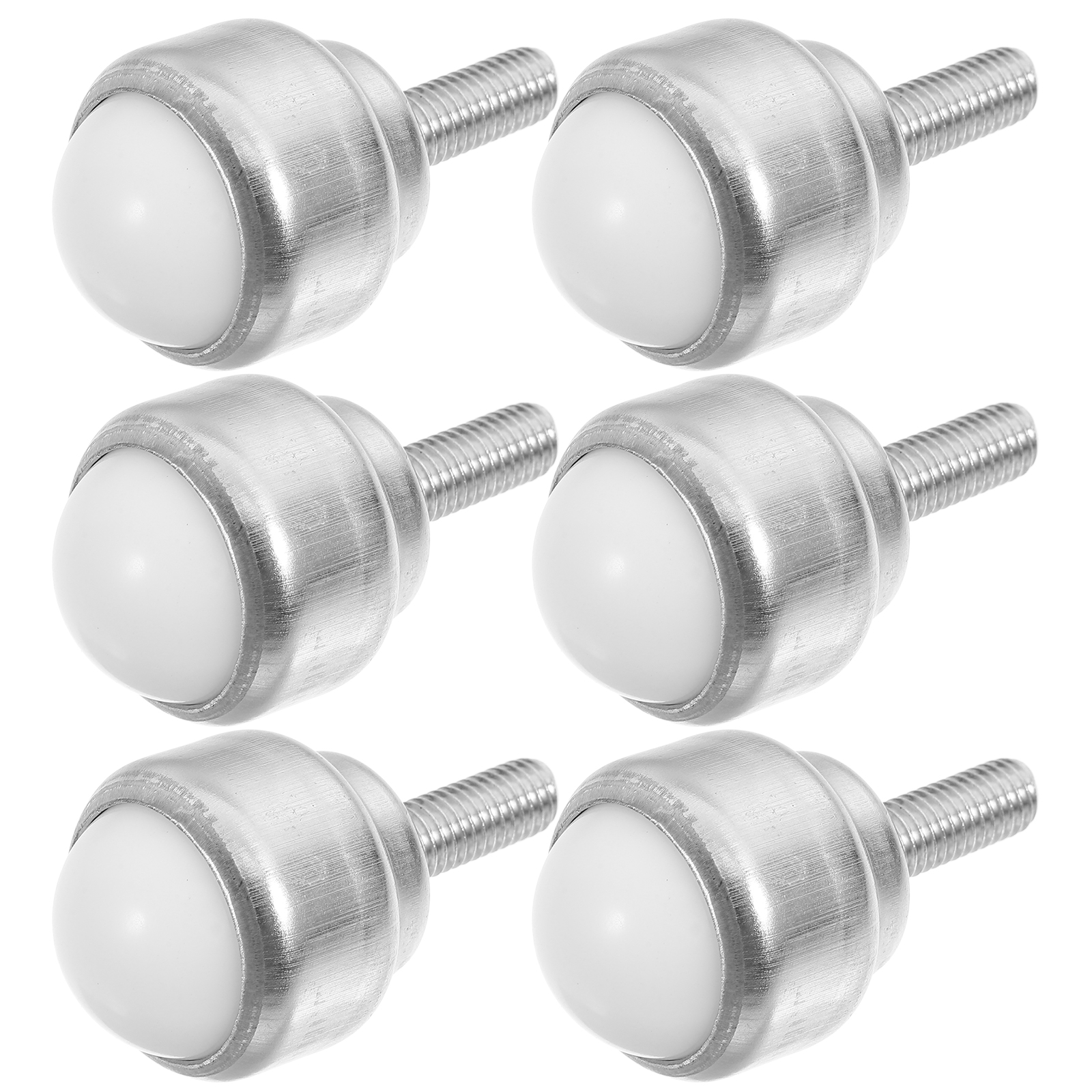 Ball Casters Caster Wheels Universal Carbon Steel Nylon Silver 6.00X3 ...