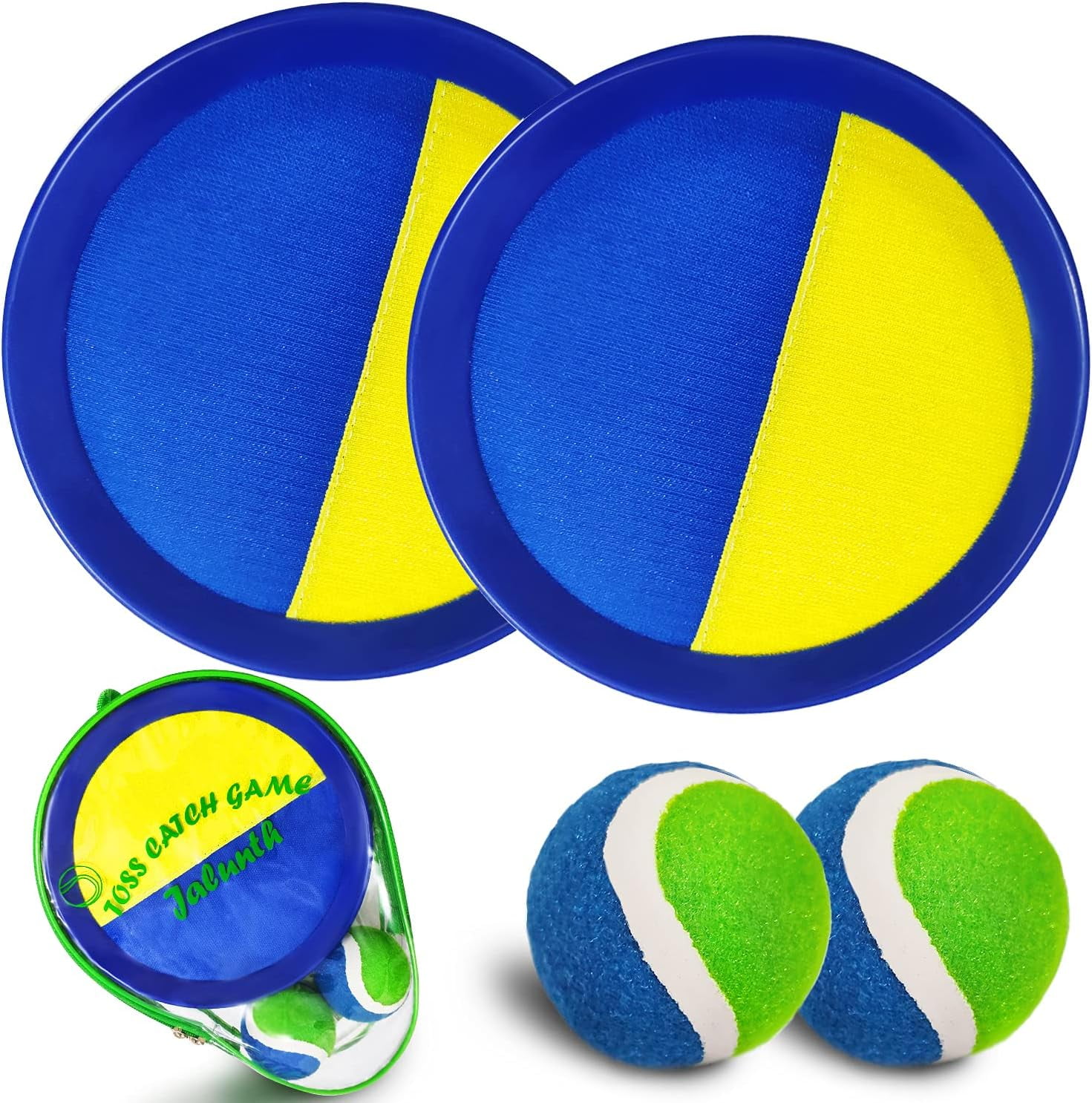 Ball Catch Set Game Toss Paddle - Beach Toys Back Yard Pool Outdoor ...
