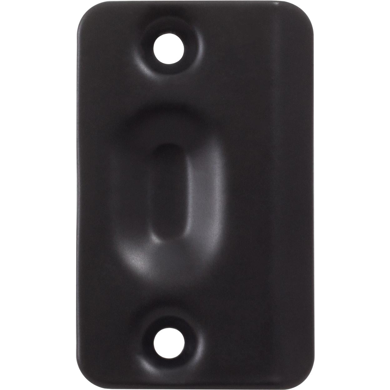 Ball Catch Strike Plate, 2-1/4" x 1-3/8", Matte Black by Stone Harbor ...