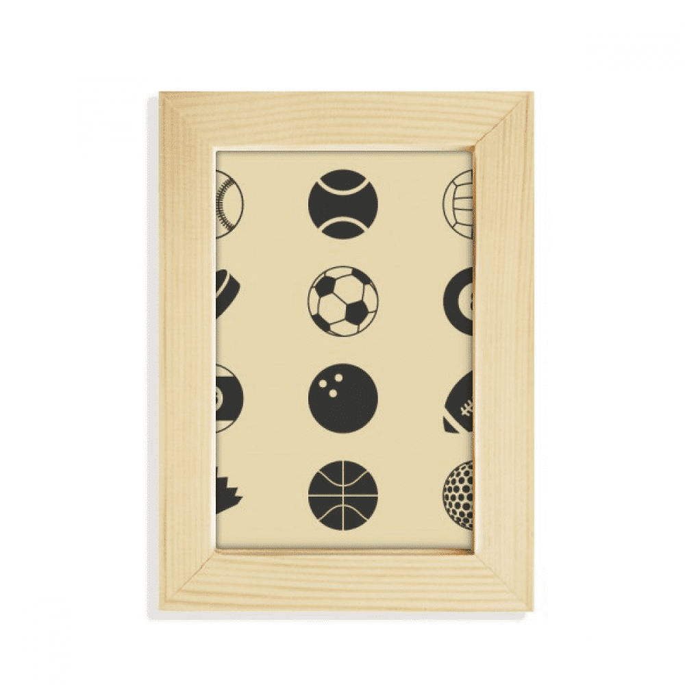 Ball Class Sport Simple Geometry Pattern Desktop Display Photo Frame ...