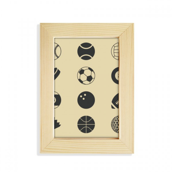 Ball Class Sport Simple Geometry Pattern Desktop Display Photo Frame ...