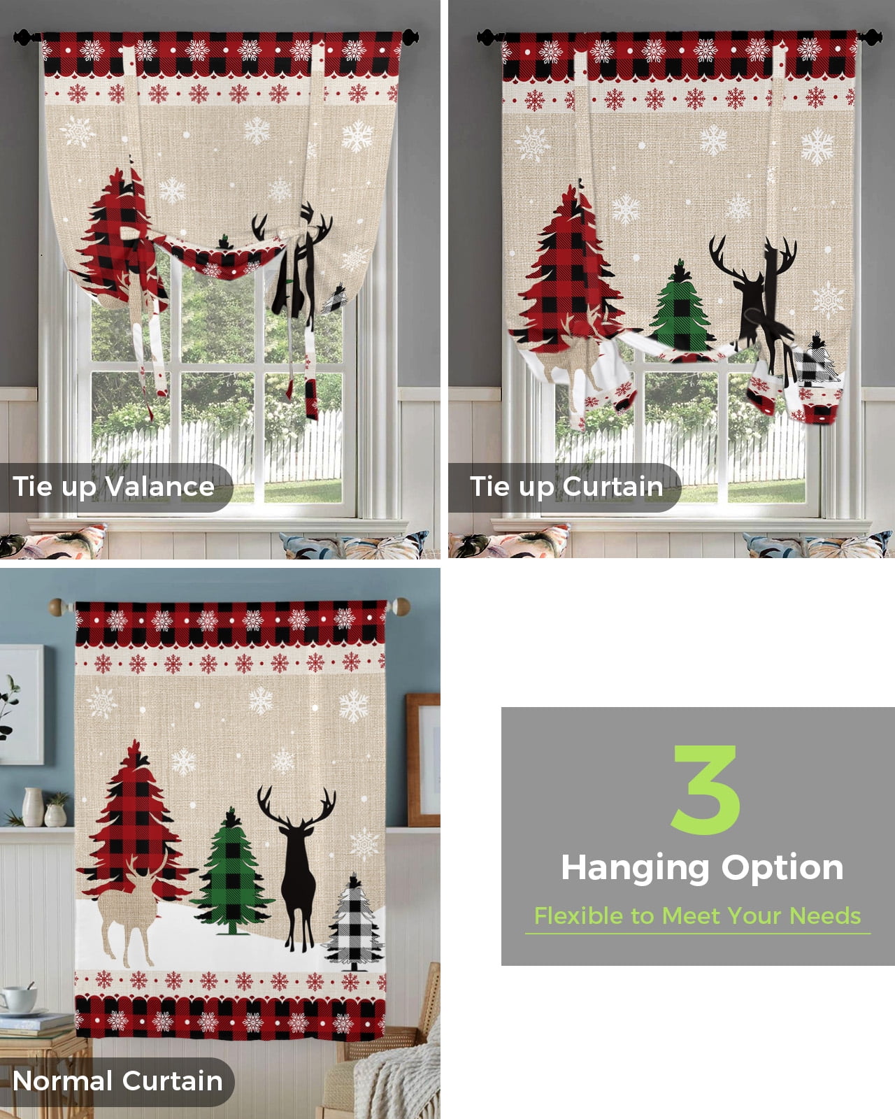 Ball Curtains for Living Room Bedroom Modern Tie Up Window Curtain ...