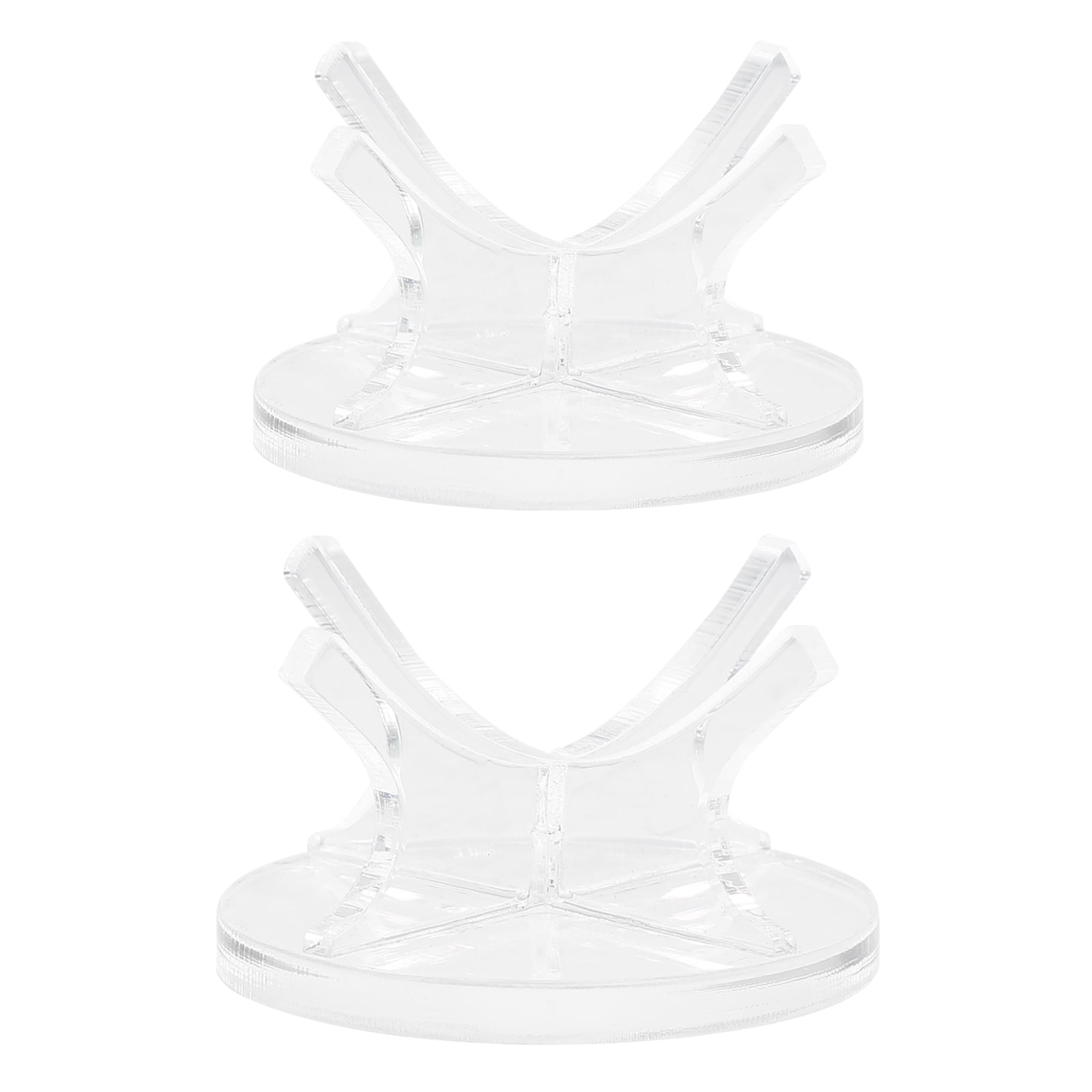 Ball Display Stand Tennis Rack Acrylic Softball Baseball Shelves Show ...