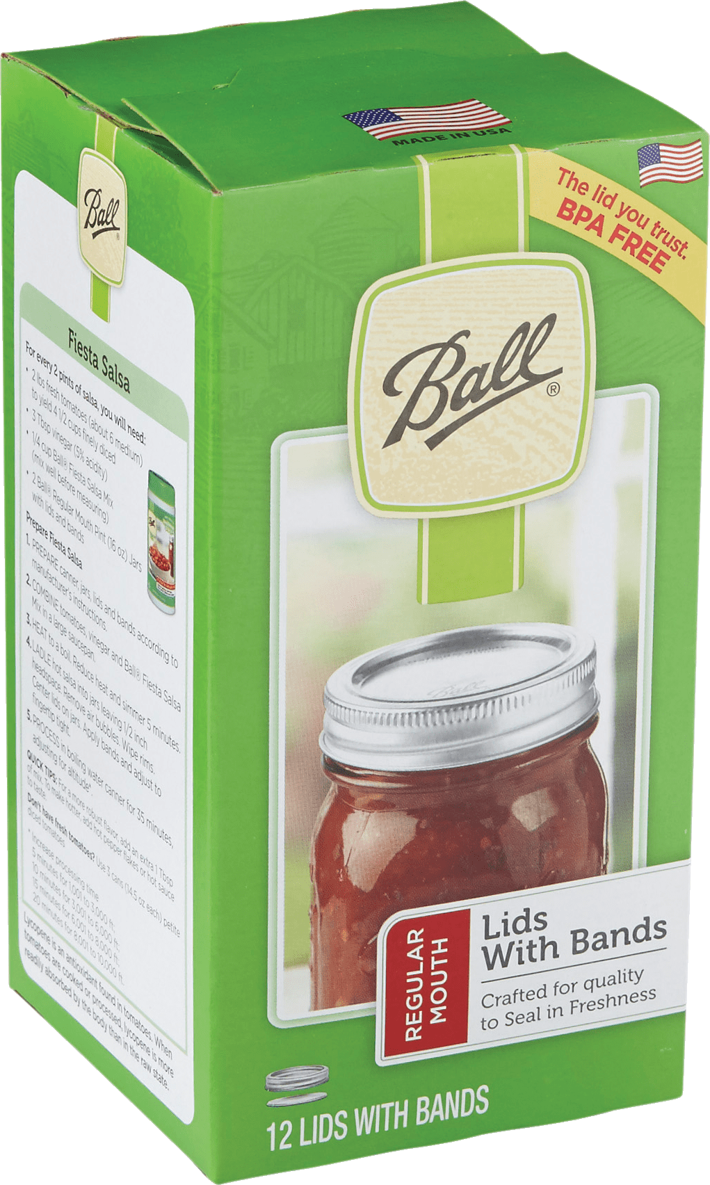 Ball Dome Canning Lid With Band - Pack of 2 — Residential Use, Standard ...