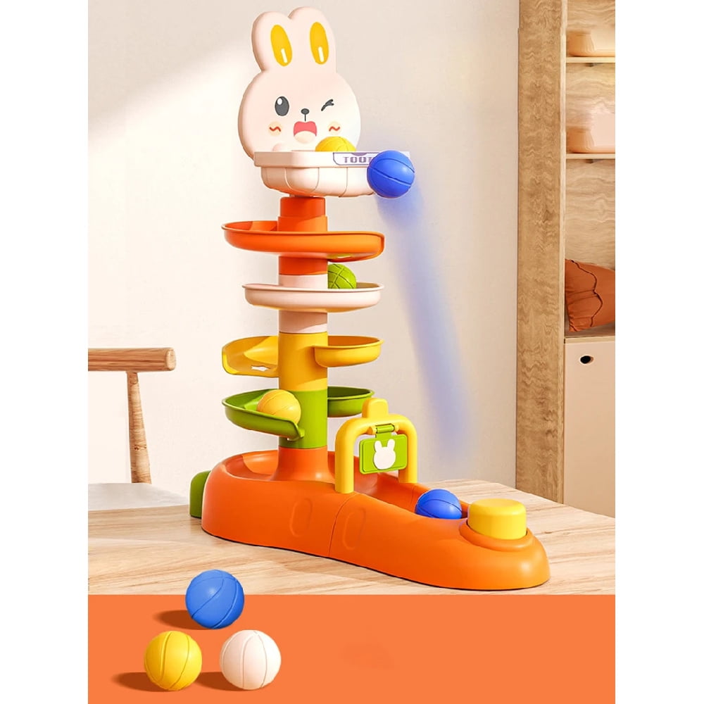 Ball Drop Toy Toddler Shooting Game Montessori Baby Ball Tracker Kids ...