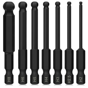 Tonsiki torx Bit Set with 1/4 inch Magnetic Screwdriver Bit Driver ...