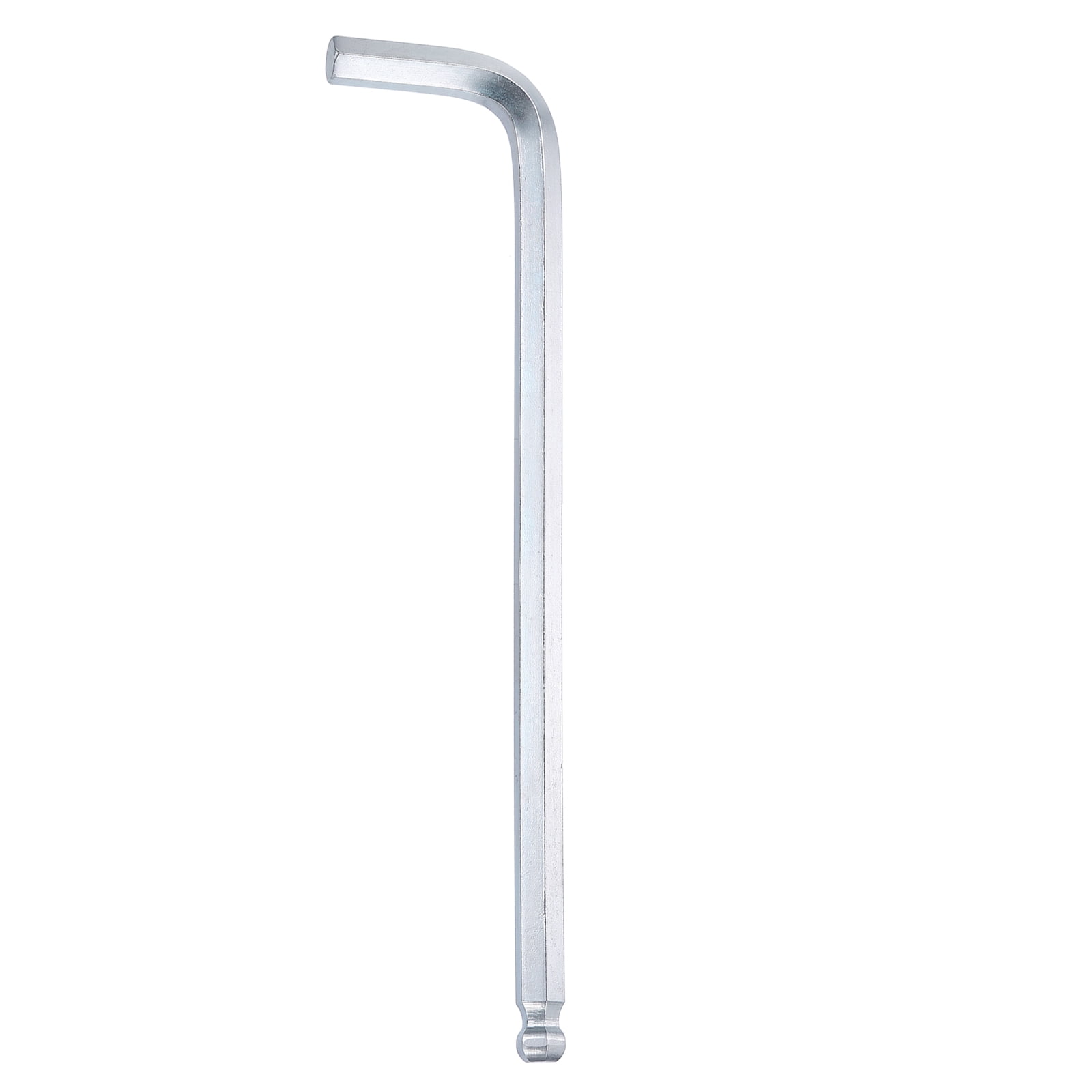 Ball End Hex Key Wrench 10mm Cr-V L-Shape Long Arm Hexagon Wrenches Silver - Walmart.com