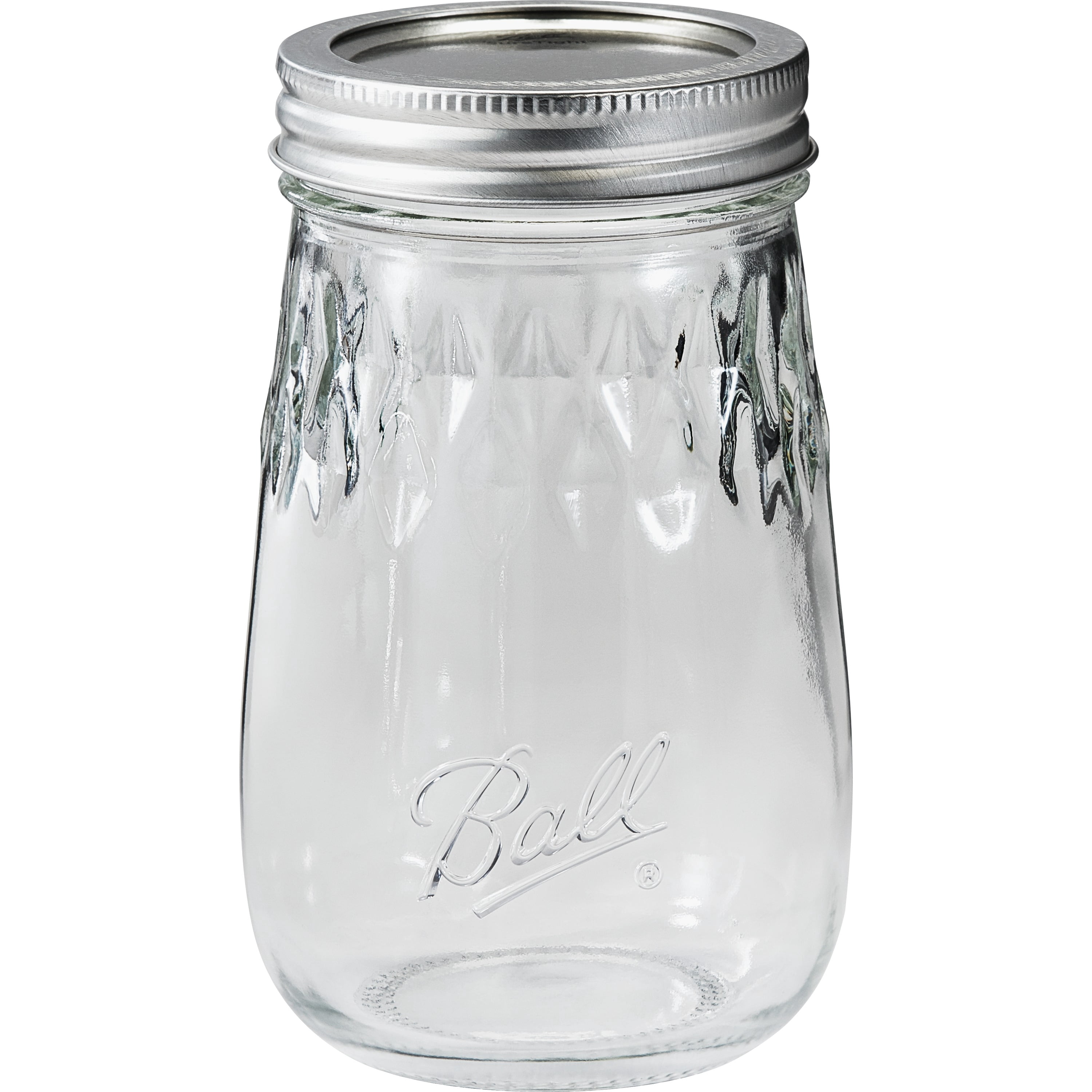 Ball Fluted Freezer Jar - Pack of 12 - Walmart.com