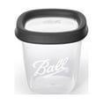 Ball BPA-Free Freezer Jars with Airtight Lid, Stackable, Dishwasher ...