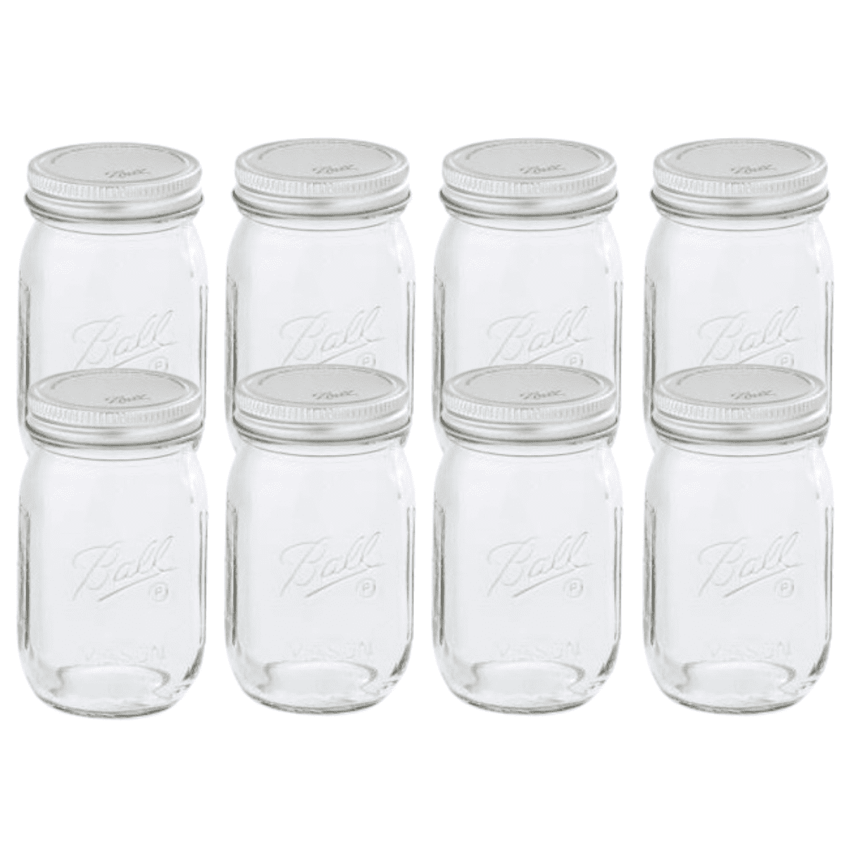 Ball Glass Mini Storage Jar, Quarter Pint Size, 4 OZ (4CT) (Pack of 3 ...