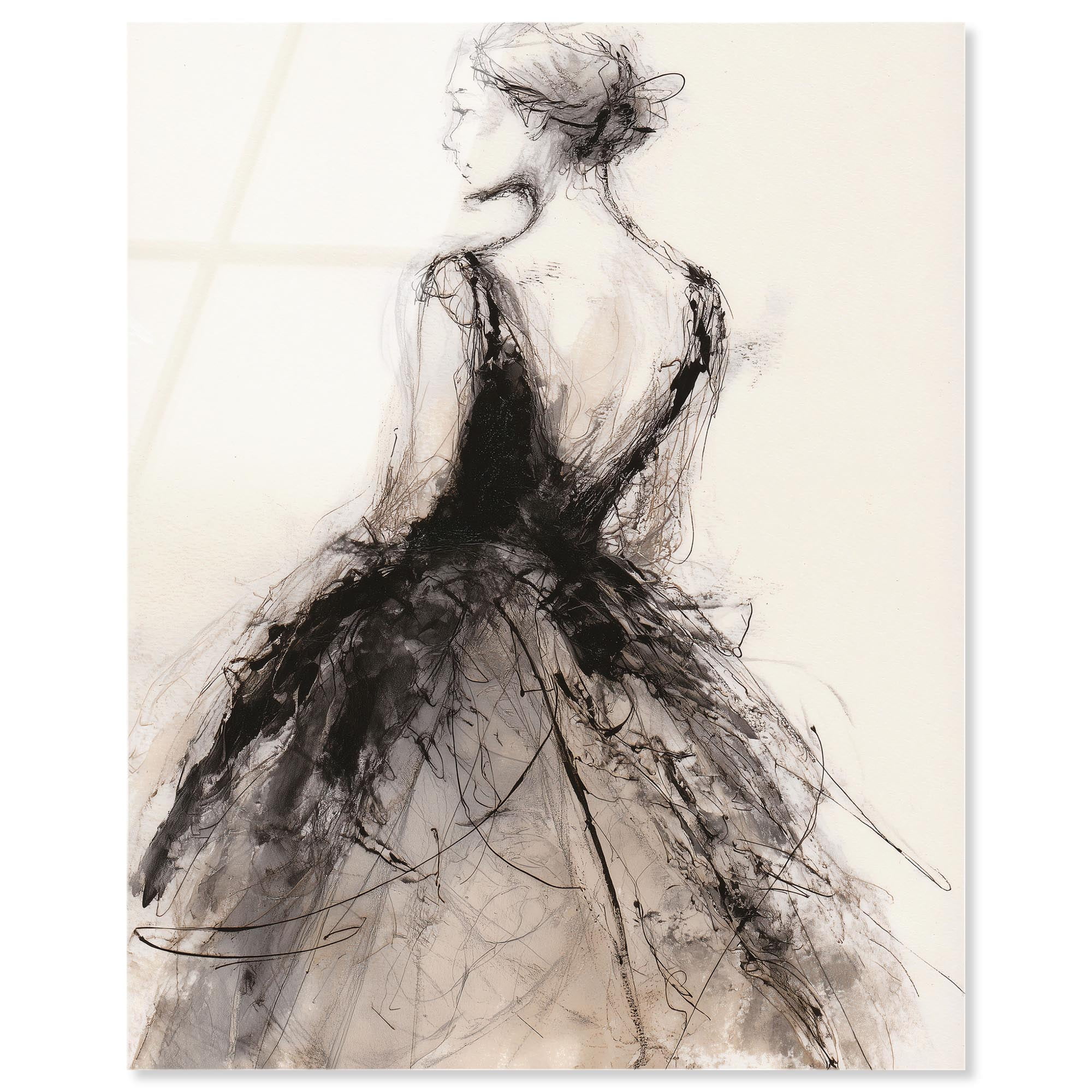 Ball Gown II Acrylic Print Fashion Wall Art by Art Remedy, Ready to ...