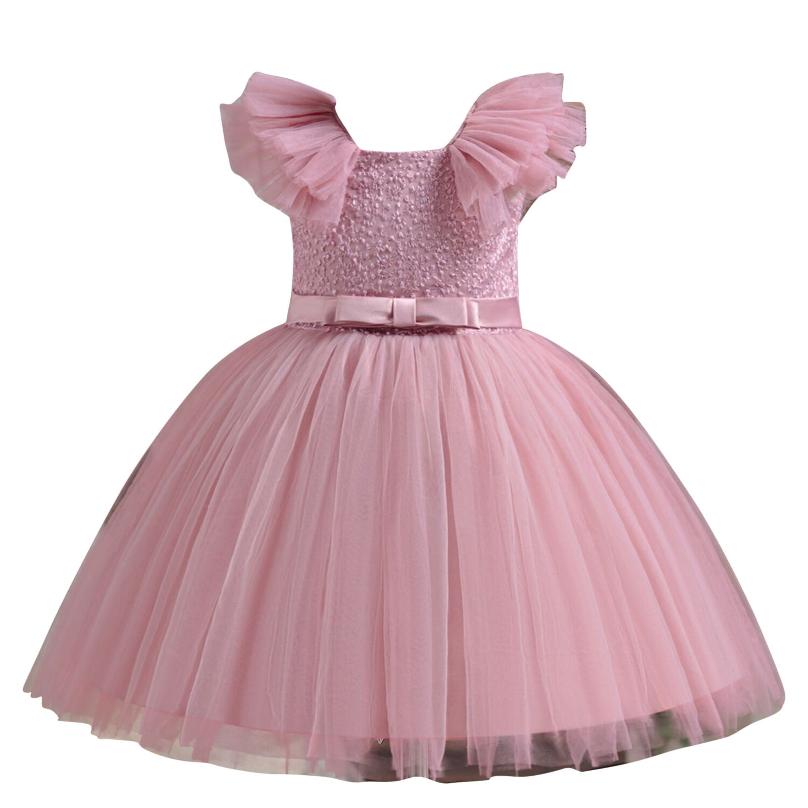 Ball Gown for Little Girls Toddler Princess Dress Fashion Sleeveless ...