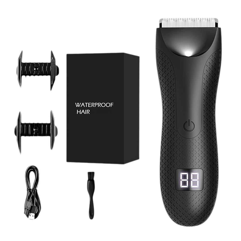 Ball Hair Trimmer For Men Pubic Hair Waterproof Electric Groin Body ...