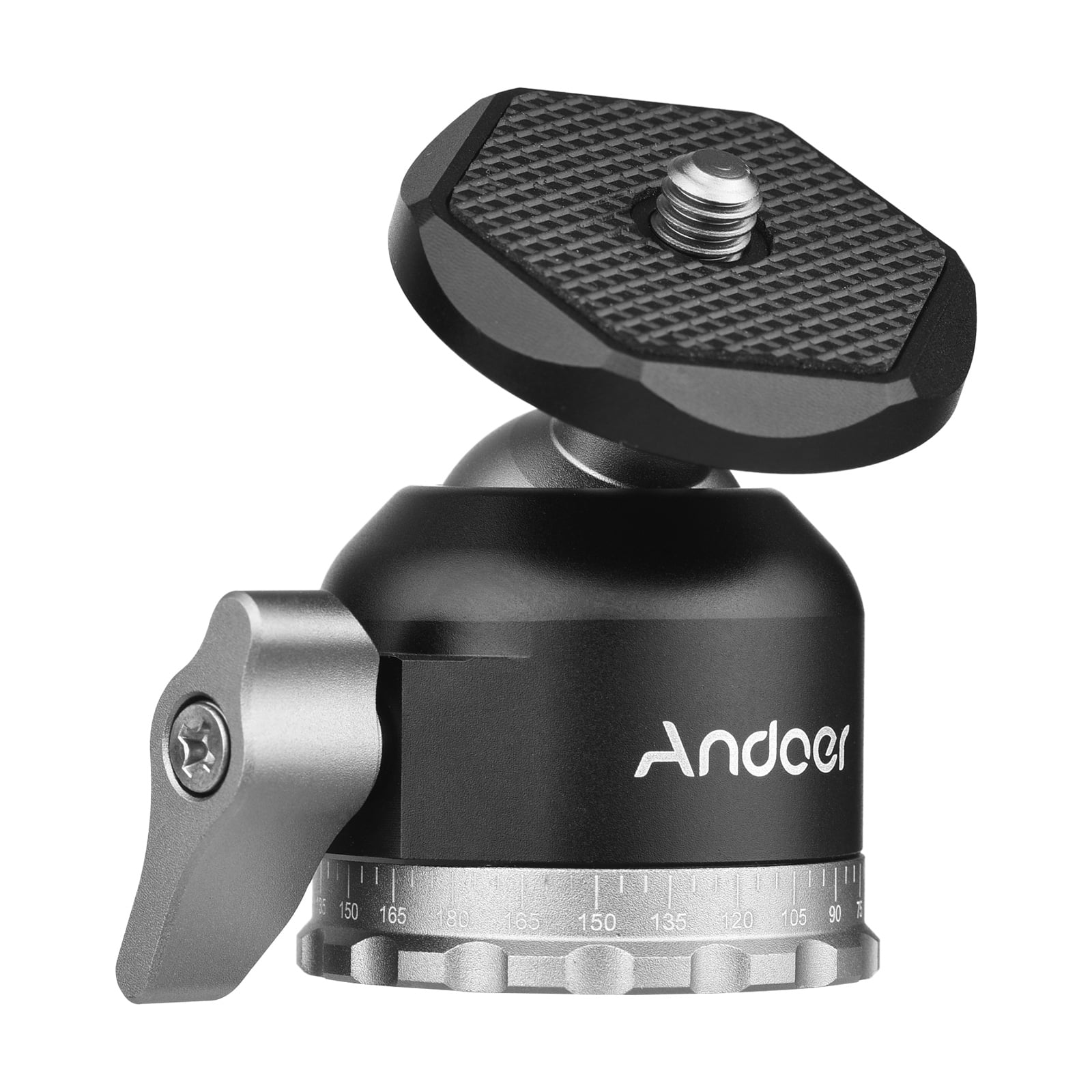 Ball Head,Adapter 1/4 Inch Head Alloy Ball Head Panorama Ballhead Head ...