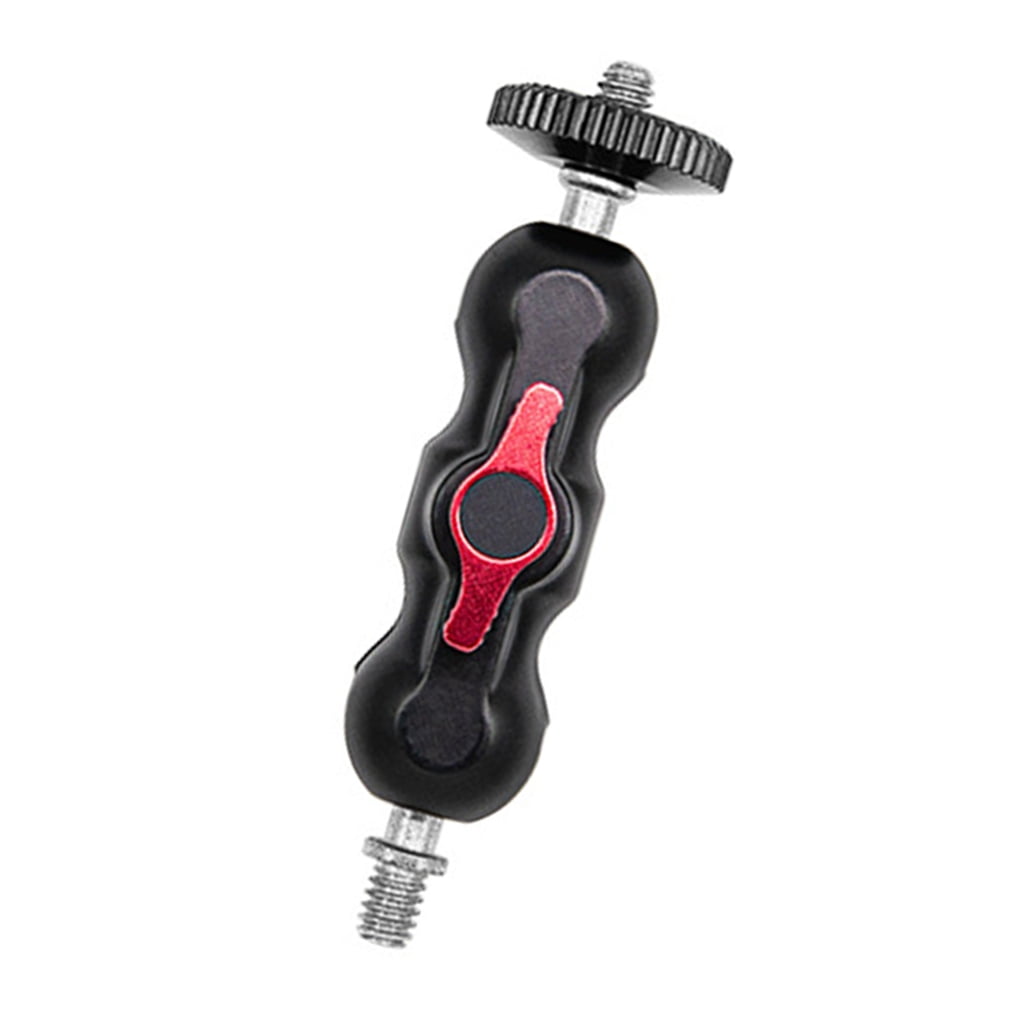 Ball Head Clamp 1/4inch Thread Ball Mount Clamp Rotatable Metal Super ...