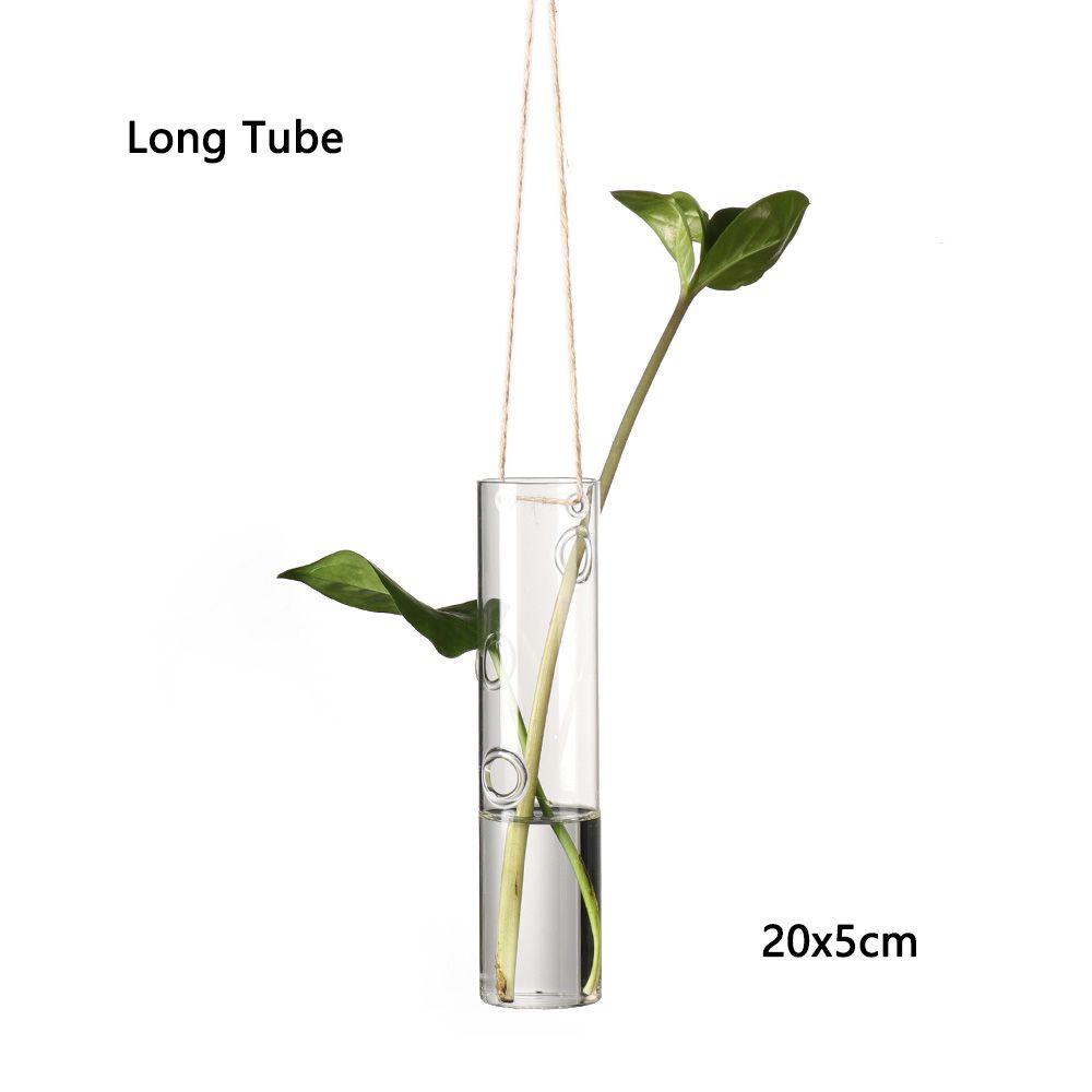 Ball Hydroponics Garden Supplies Creative Glass Vase Plant Pot Hanging ...