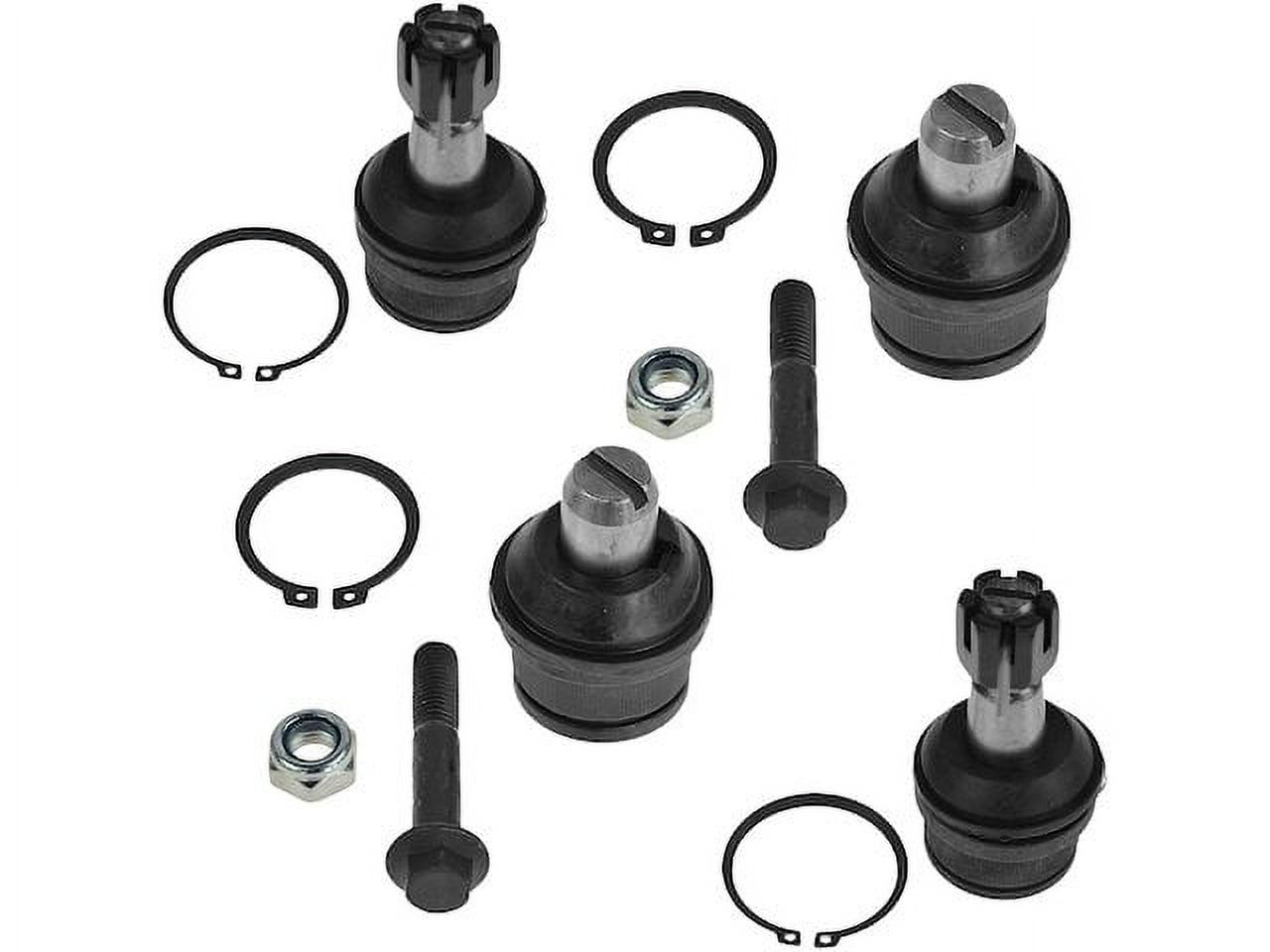 Ball Joint Kit 4 Piece - Compatible with 1992 - 2002 Ford E-150 Econoline 1993 1994 1995 1996 ...