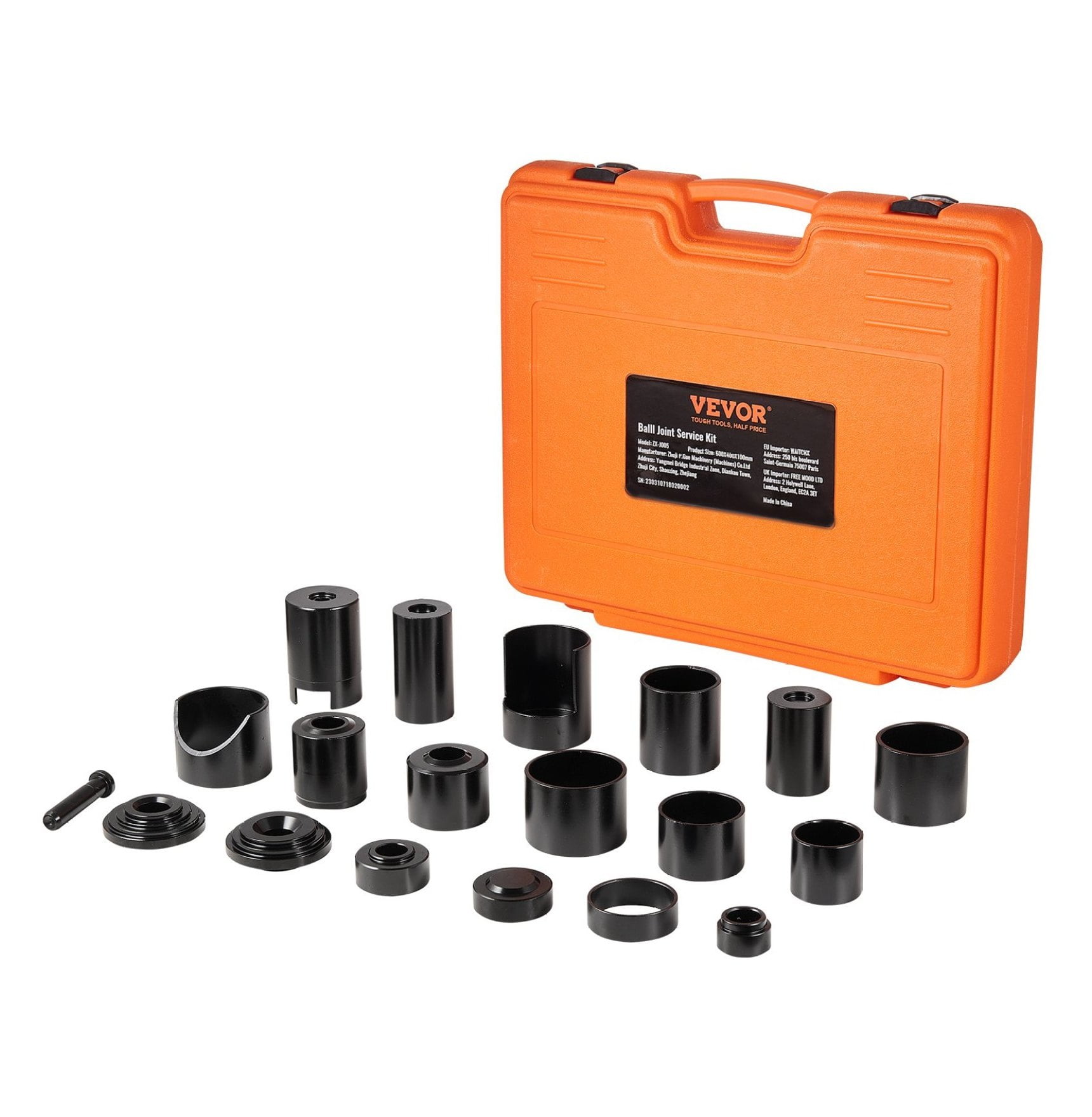 Ball Joint Press Kit - 21pcs Automotive Repair Tool Set - C-Press Ball ...