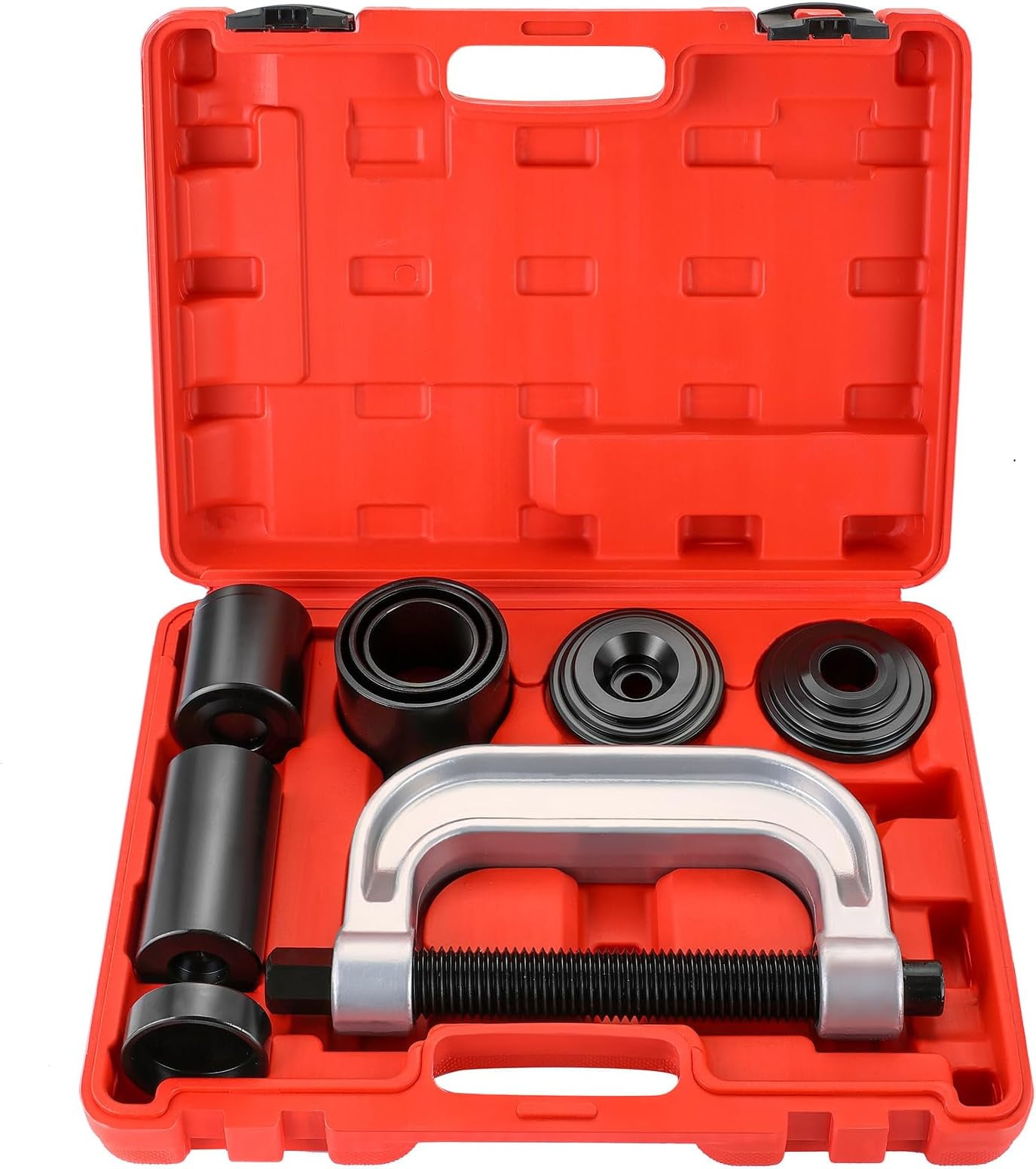 Ball Joint Press & U Joint | Ball Joint Service Tool with 4-Wheel Drive Adapters for 2WD and 4WD ...