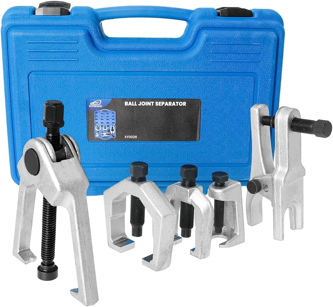 Ball Joint Separator Heavy Duty Pitman Arm Puller Kit 6pc Ball Joint ...