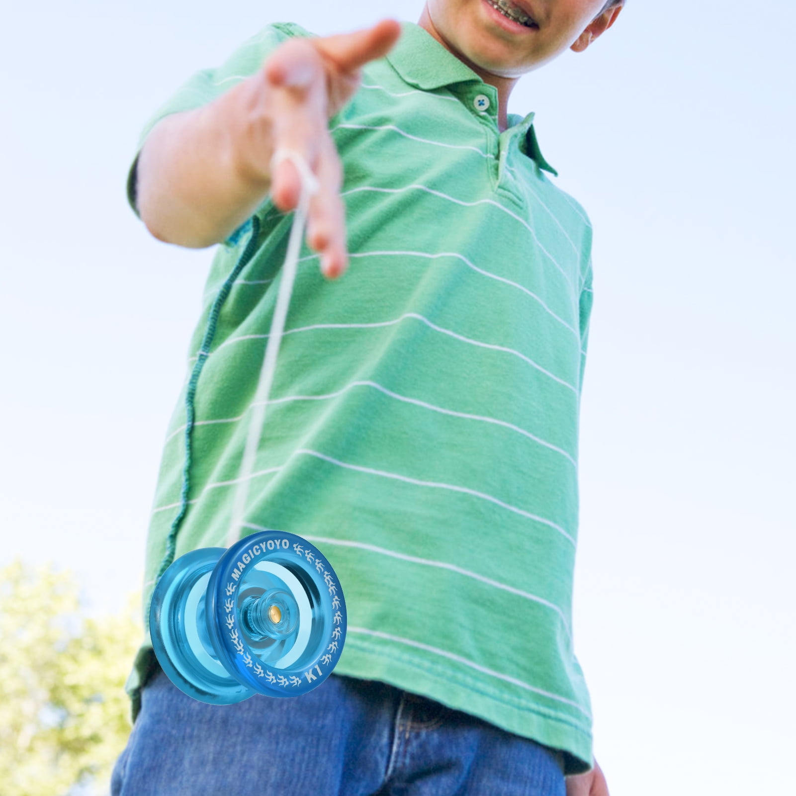 Ball, Kids Yo-yo Ball With 5 Unresponsive With 5 Pouch Huiop ...
