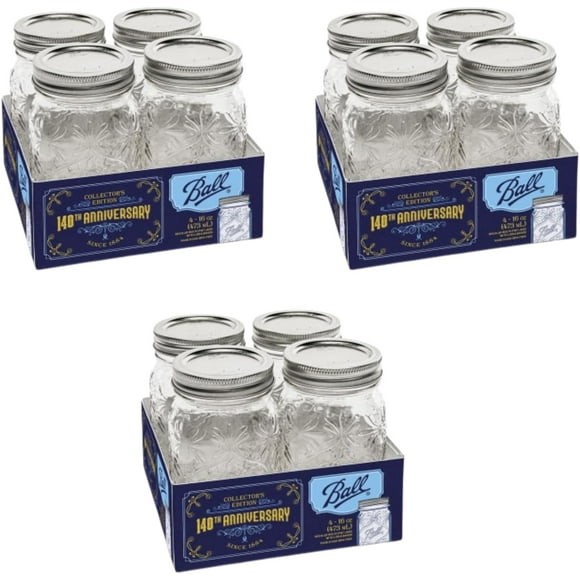 Pint Jars with Lids