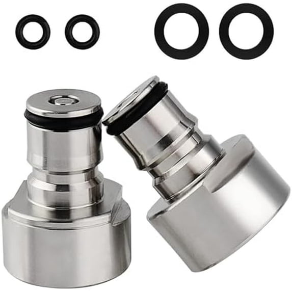 Ball Lock Keg Coupler Adapters for Sankey to Ball Lock Quick Disconnect ...