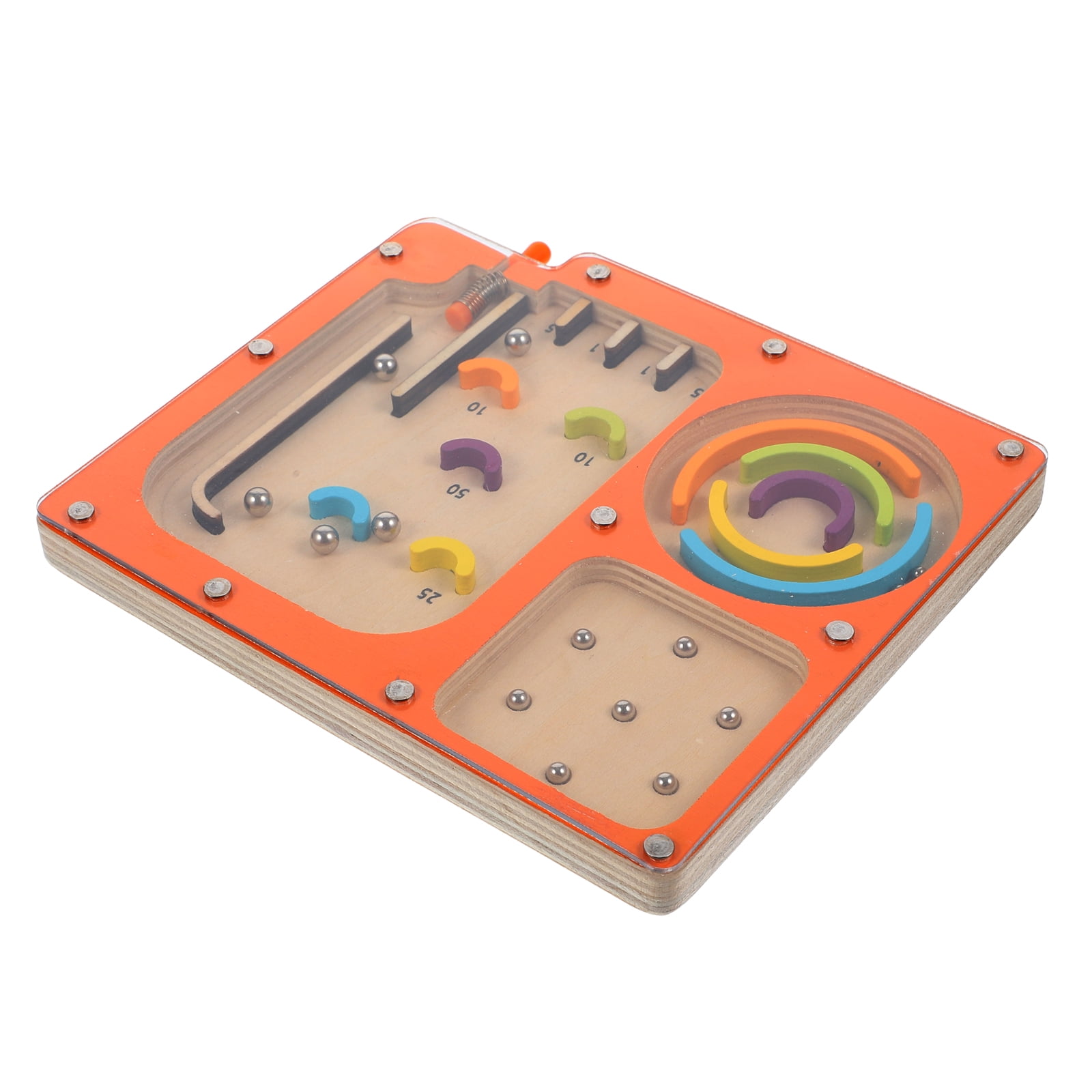 Ball Maze Game Stem Activity Toy Board Children’s Toys Pinball Mini ...