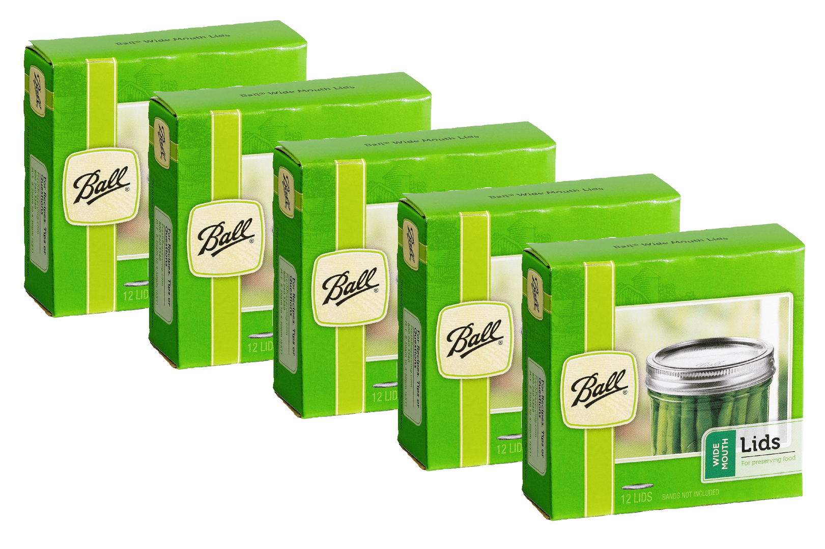 Ball Metal Mason Jar Lids, Wide Mouth, 60 Count (5 Pack) - Walmart.com