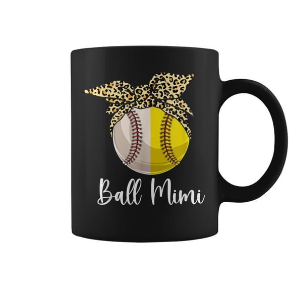 Ball Mimi Both Of Softball Baseball Mothers Day Coffee Mugs - Walmart.com