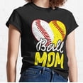 Ball Mom Baseball Softball Classic T-shirt - Walmart.com