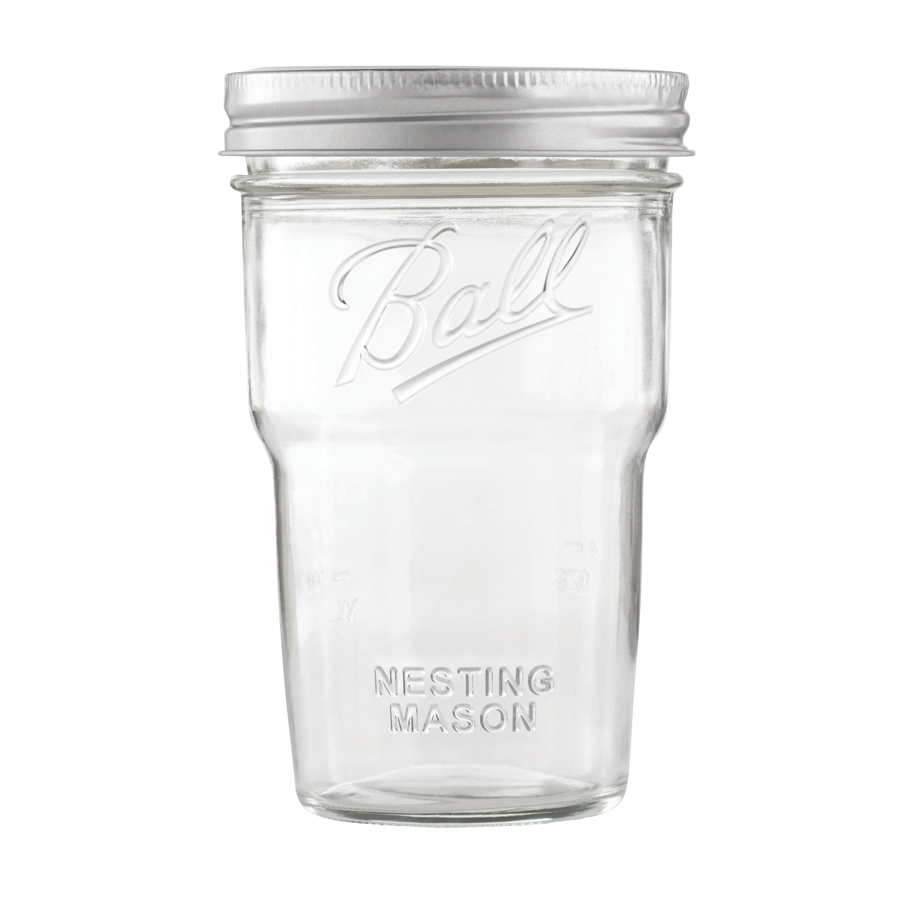 Ball Nesting Glass Storage Canning Jar - Pack of 4 - Walmart.com