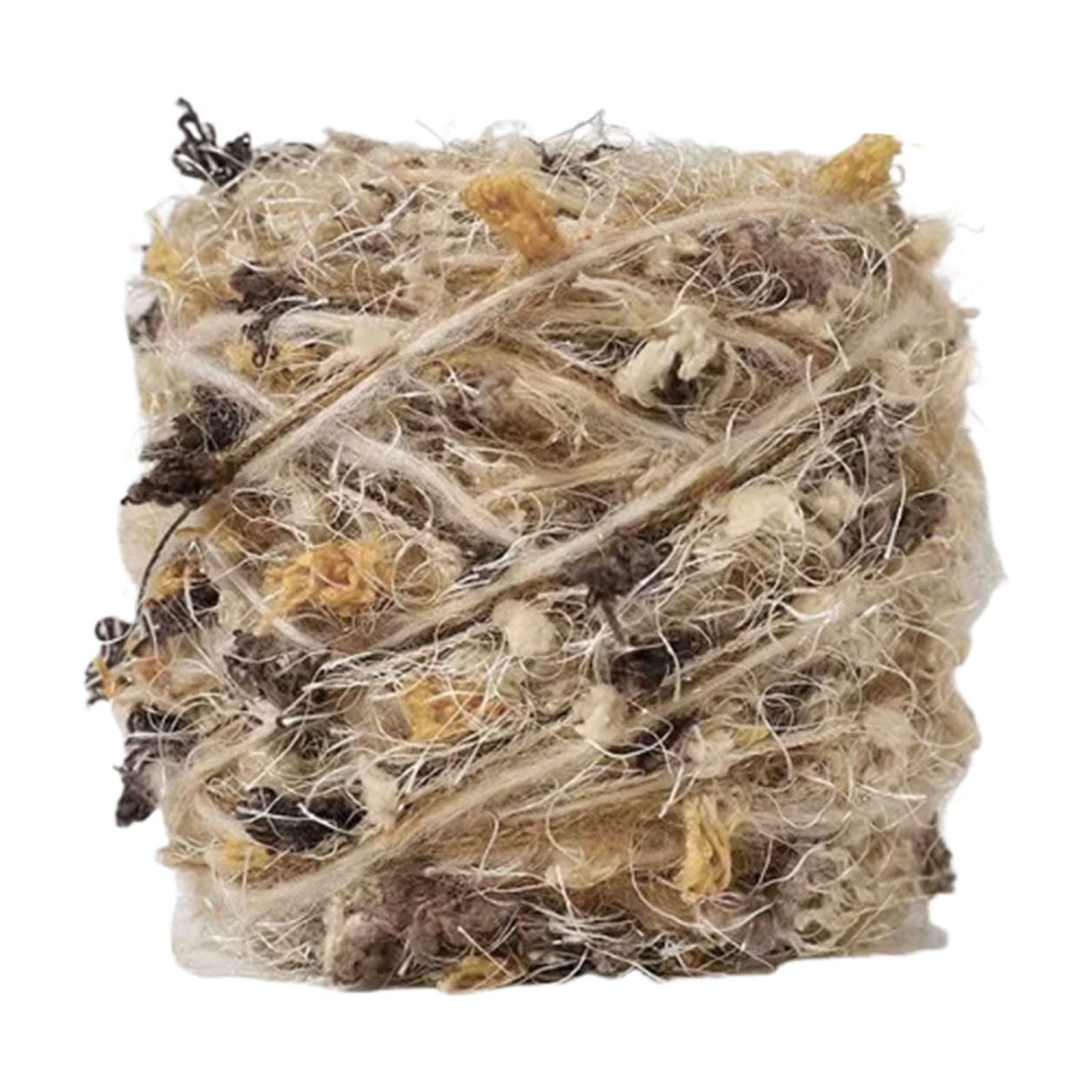 Ball Of Yarn 1Pcs 100g Hand Spun Art Yarn Hand Blended Bright Colors ...