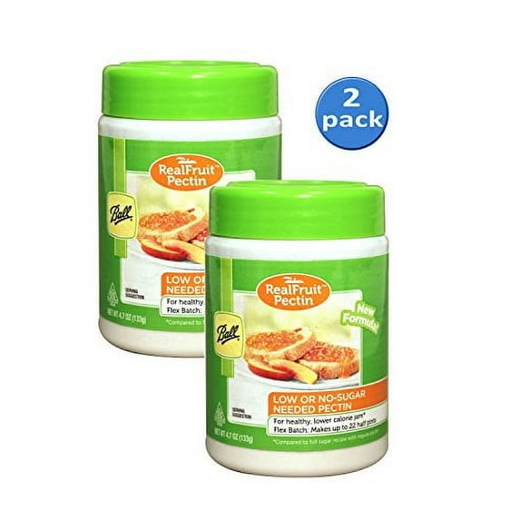 Ball, Pectin Low or No-Sugar, 5.4oz/153g, Pack of 2 - Walmart.com