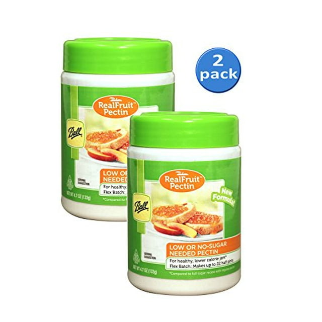 Ball, Pectin Low or No-Sugar, 5.4oz/153g, Pack of 2 - Walmart.com