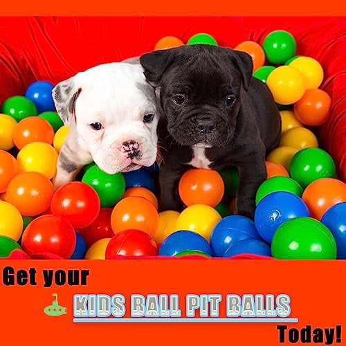 Ball Pit Balls 1000 Count for Kids Colorful - Plastic Balls for Toy ...